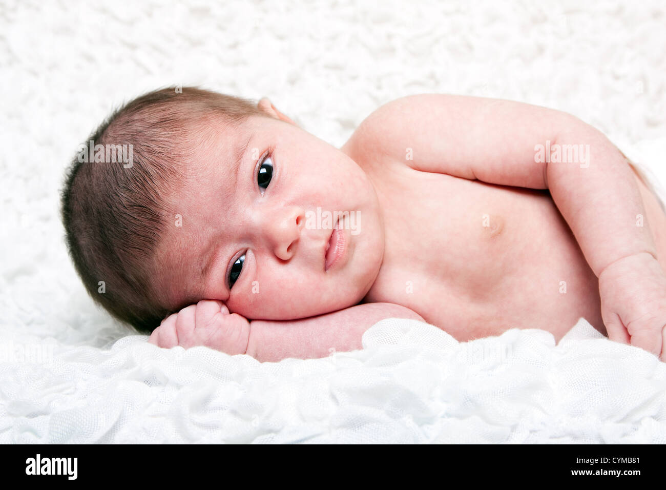 Infant big eyes hi-res stock photography and images - Alamy