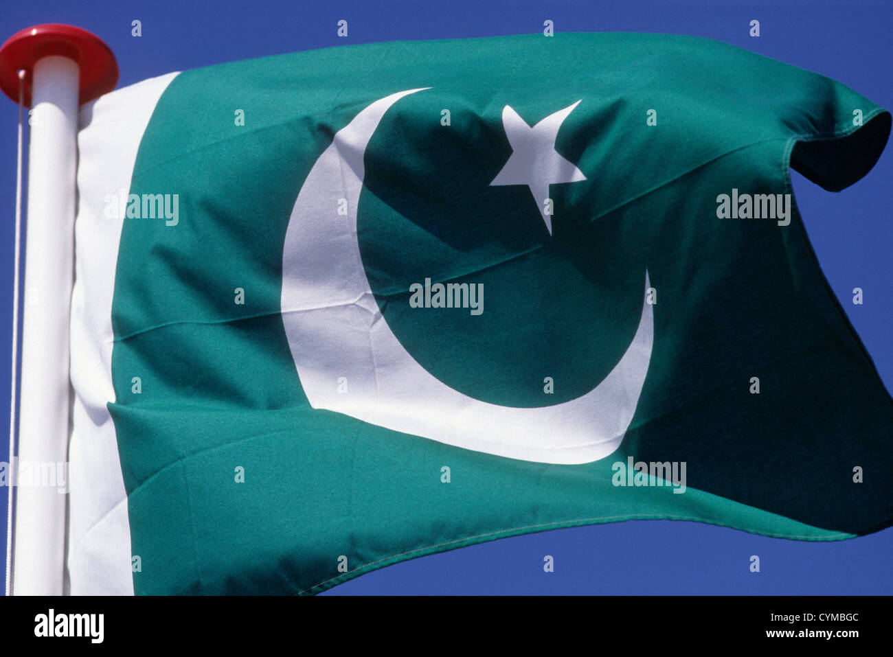 National flag of Pakistan Stock Photo - Alamy