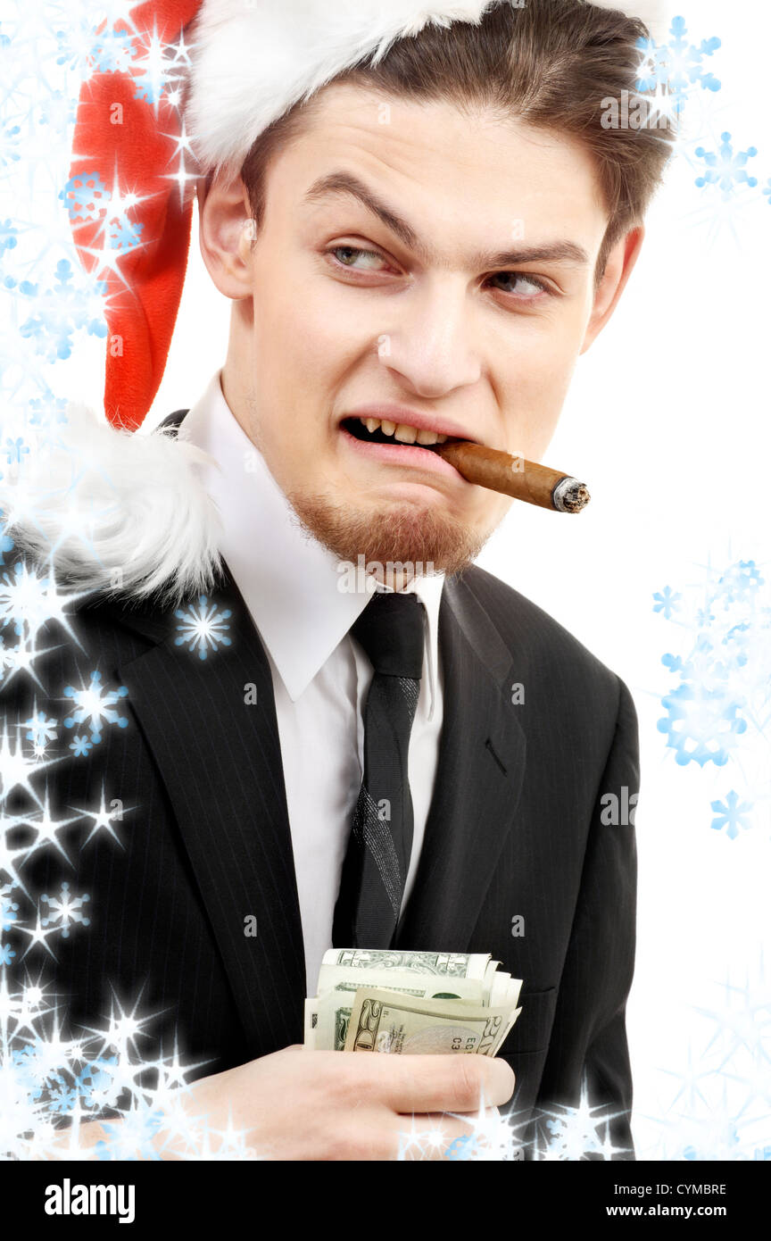 Gangster santa hi-res stock photography and images - Alamy