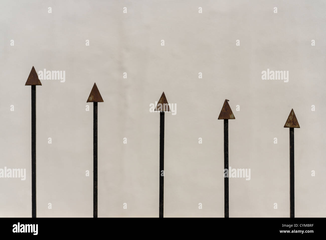 5 five arrow hi-res stock photography and images - Alamy