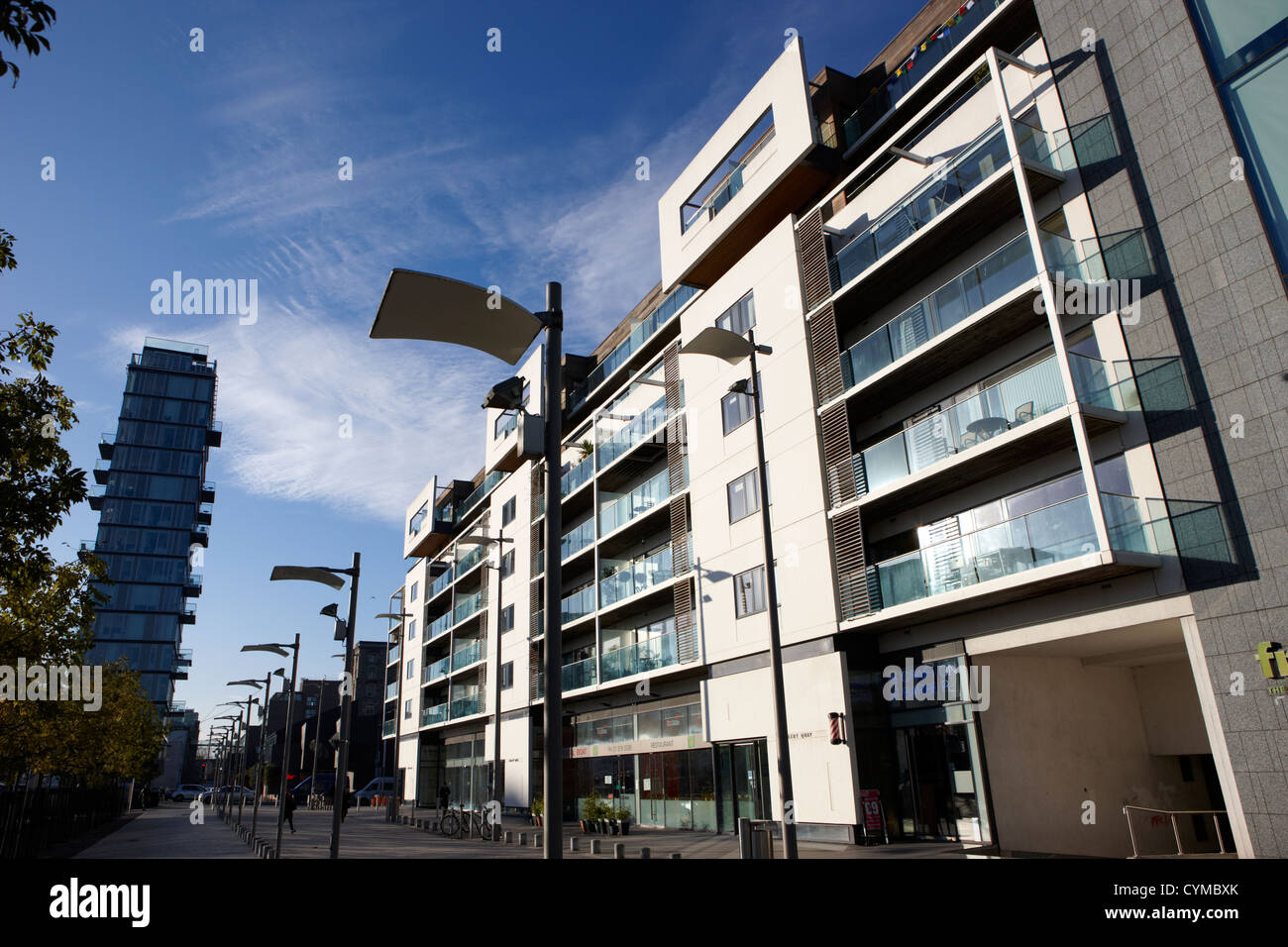 gallery quay grand canal dock dublin republic of ireland Stock Photo ...