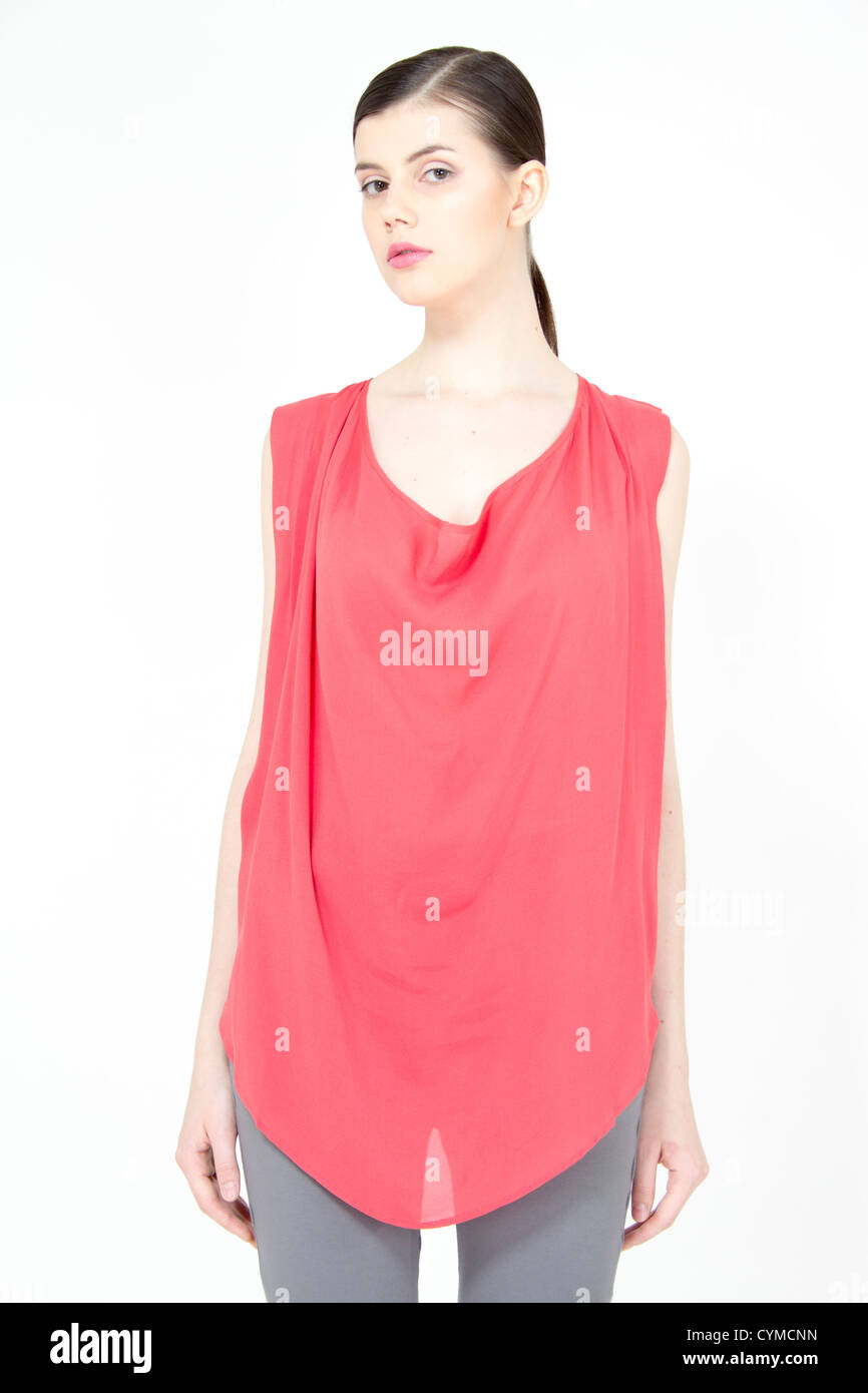 Half length fashion model portrait Stock Photo - Alamy