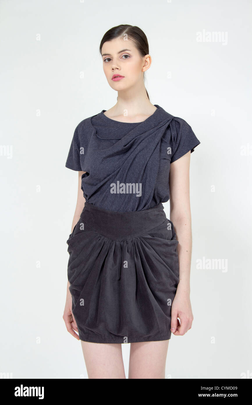 Half length fashion model portrait Stock Photo - Alamy