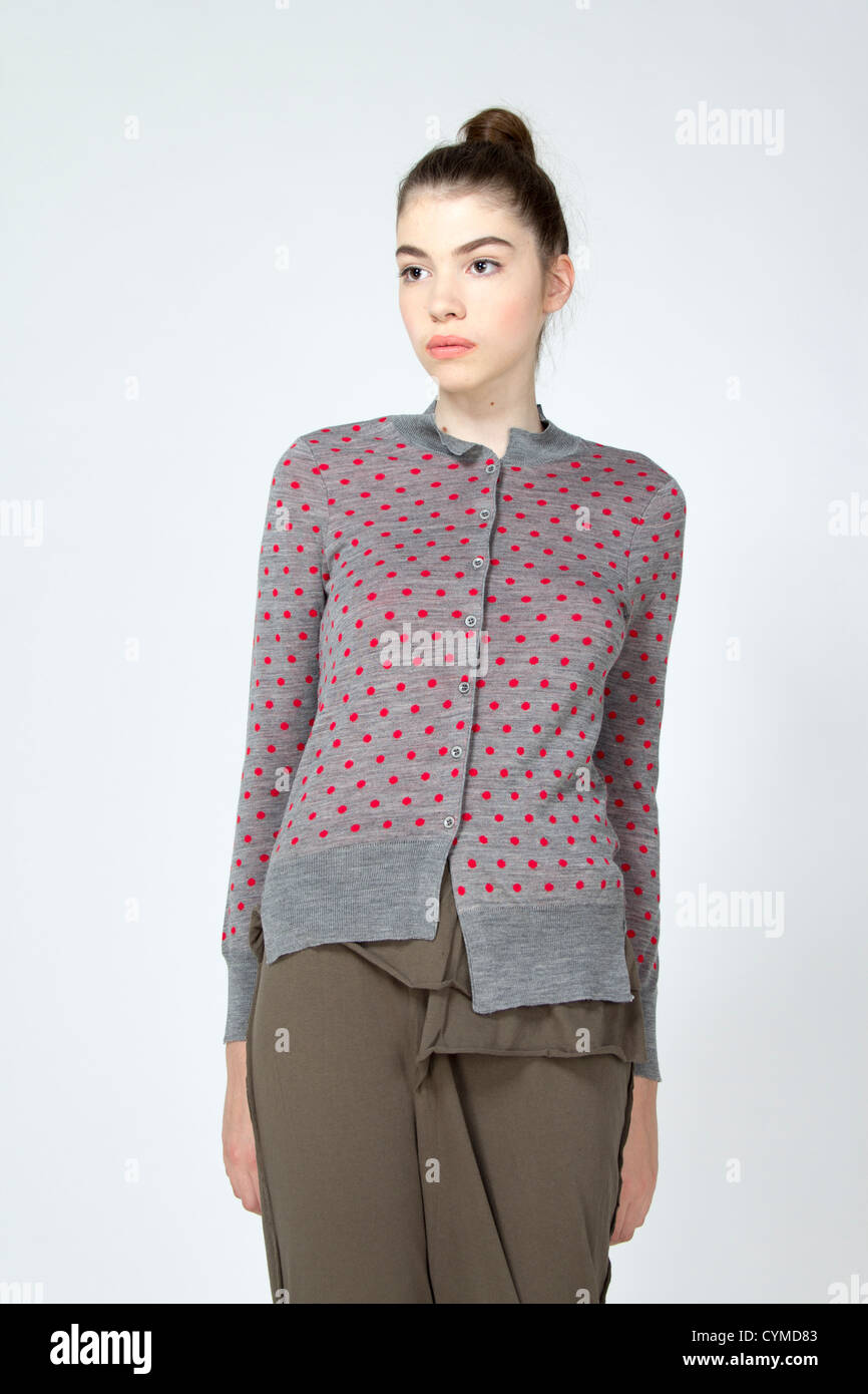 Half length fashion model portrait Stock Photo - Alamy