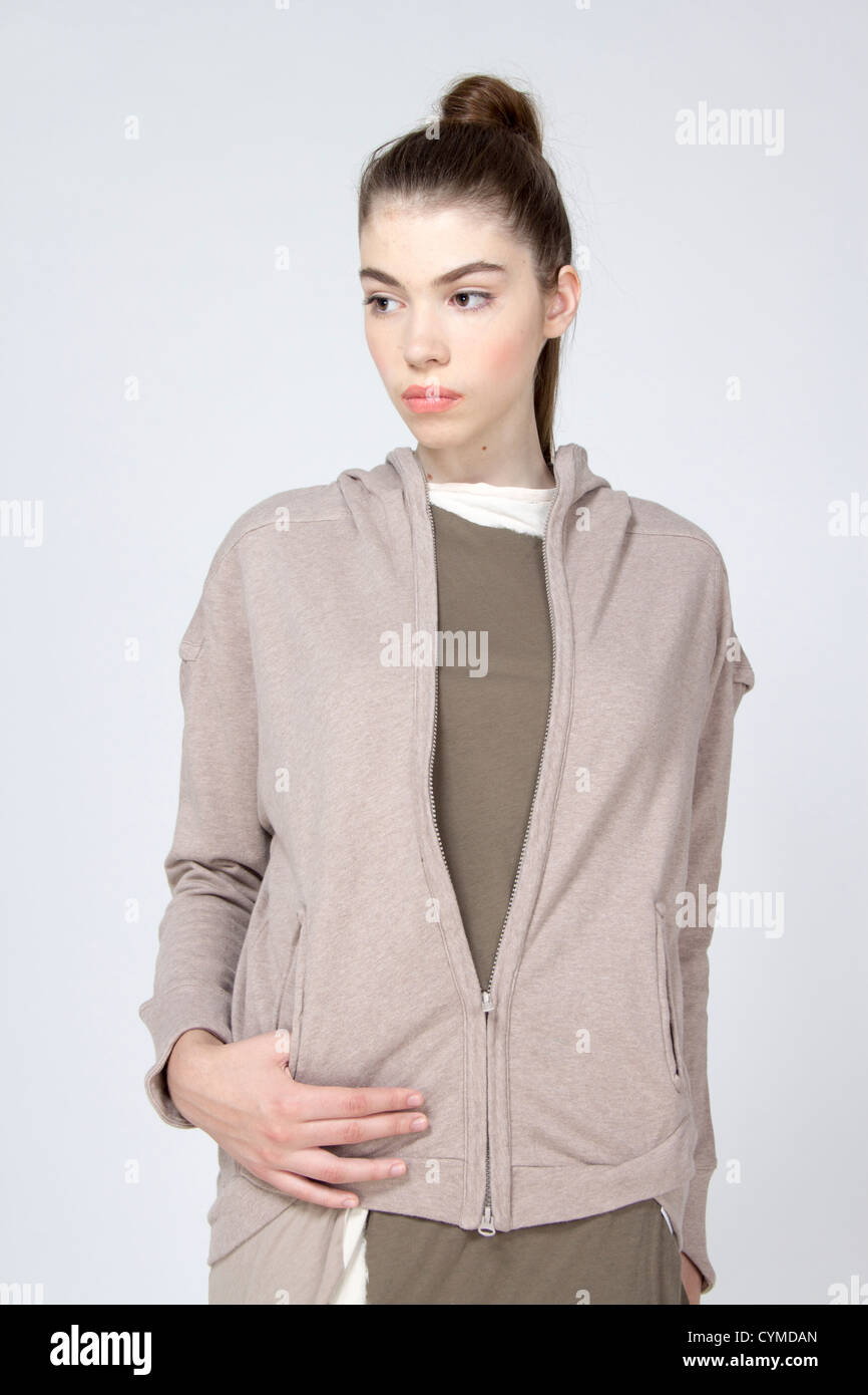 Half length fashion model portrait Stock Photo - Alamy