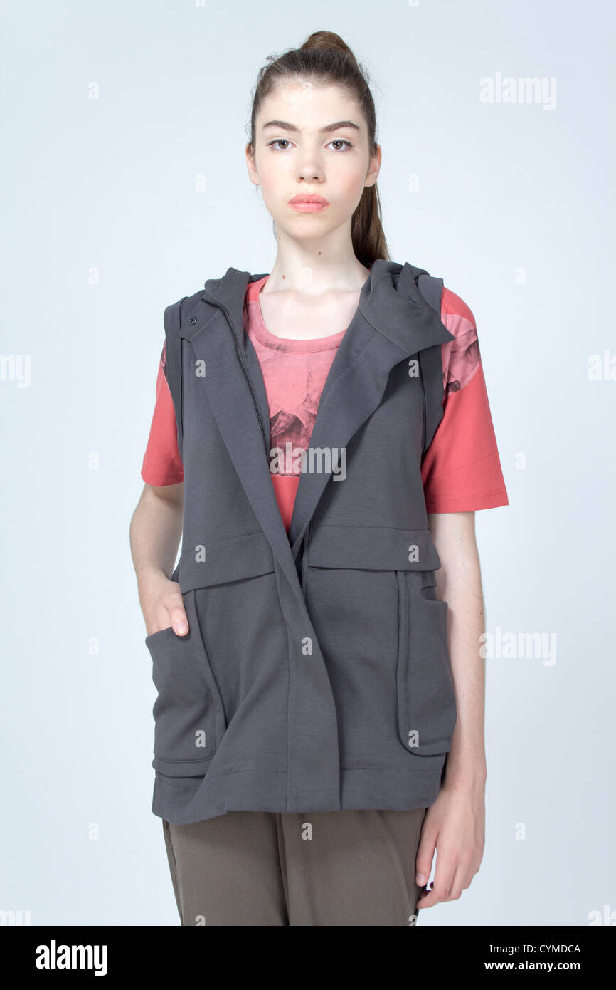 Half length fashion model portrait Stock Photo - Alamy