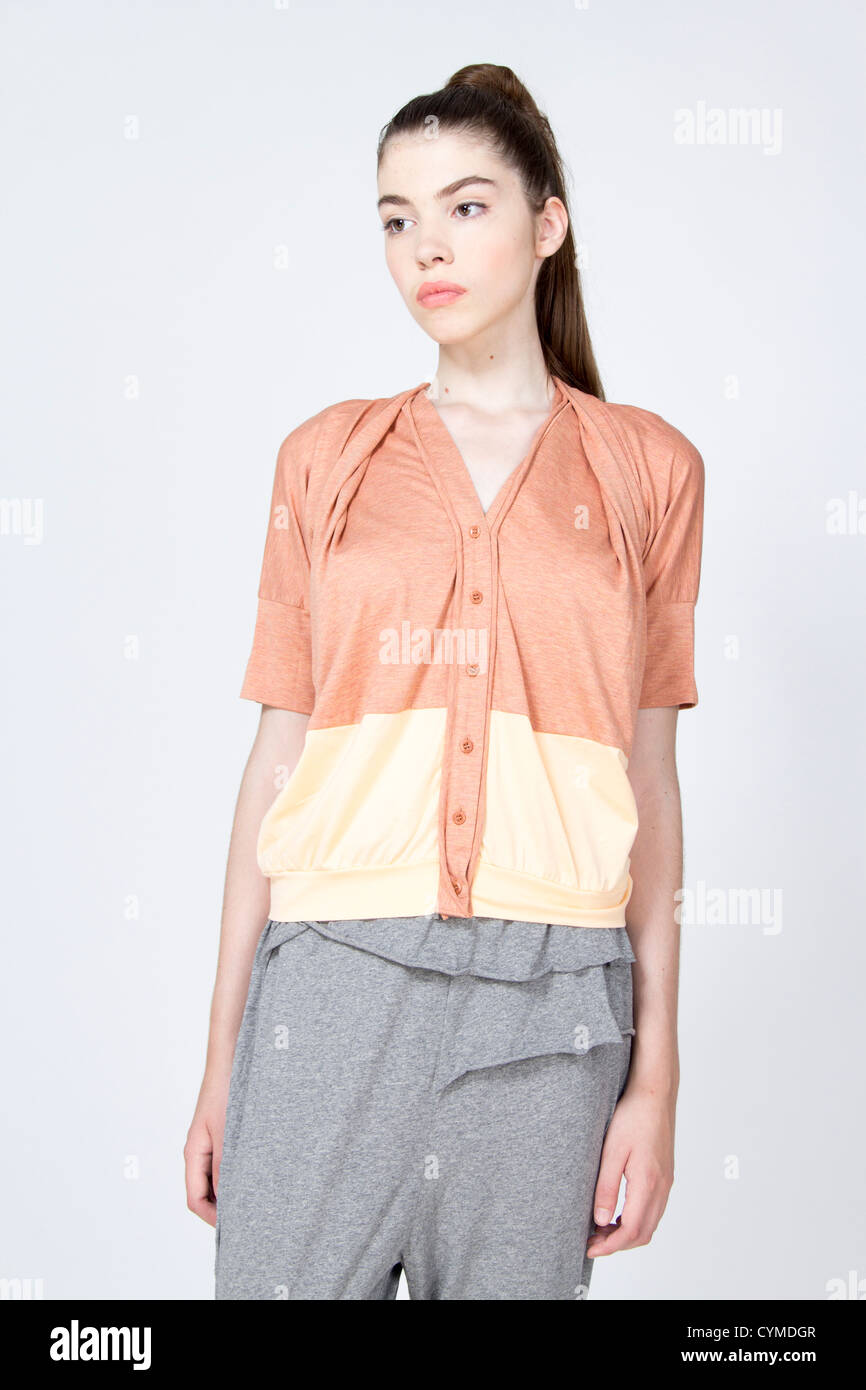 Half length fashion model portrait Stock Photo - Alamy