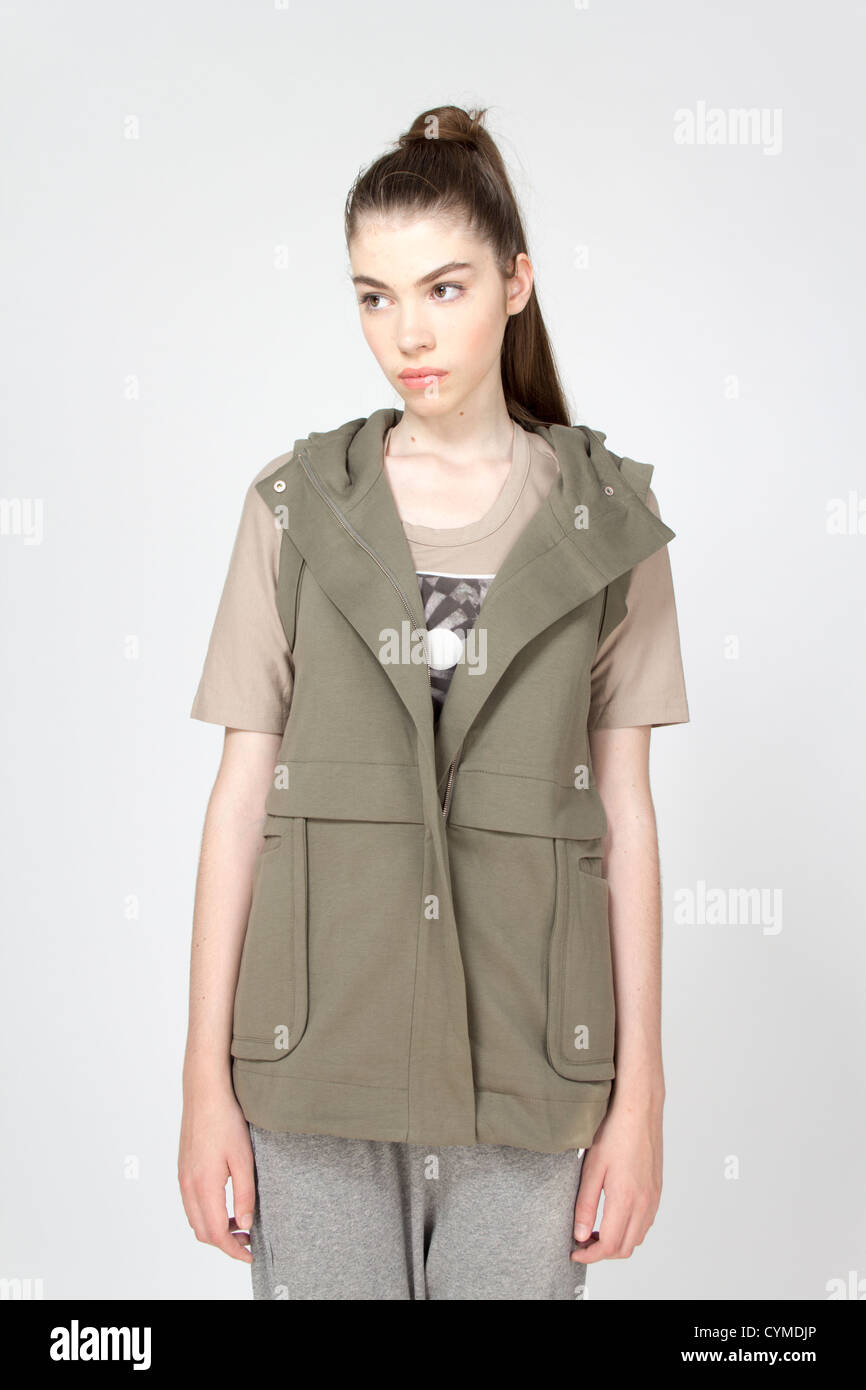 Half length fashion model portrait Stock Photo - Alamy