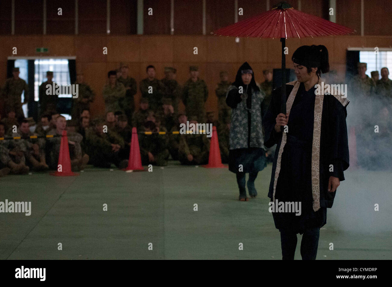 During Orient Shield 12 in Japan, ninjas demonstrate traditional skills ...