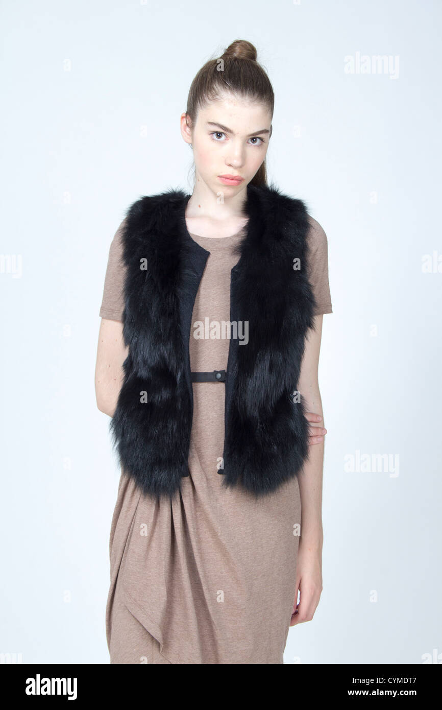 Half length fashion model portrait Stock Photo - Alamy