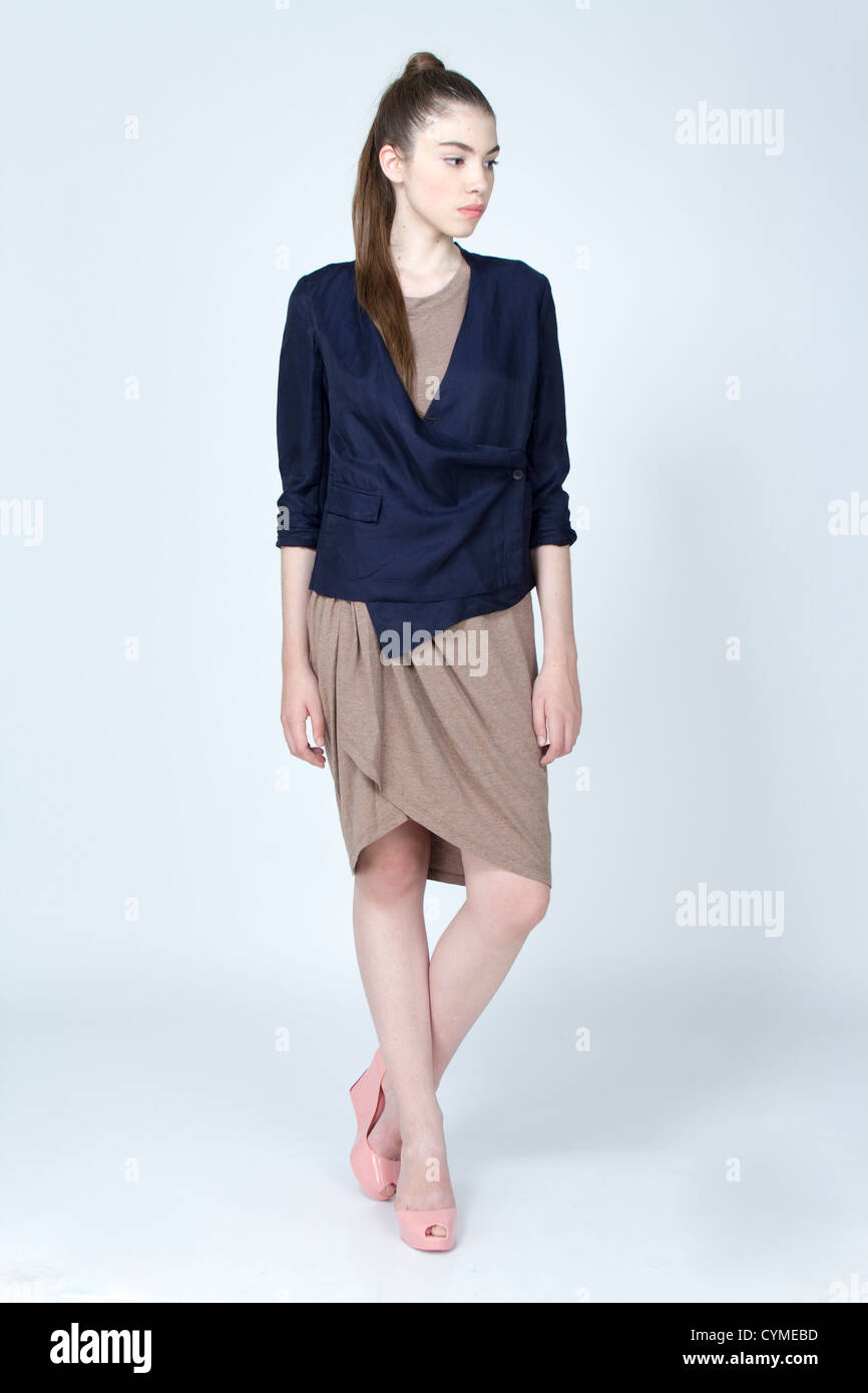 Full length fashion model portrait Stock Photo - Alamy
