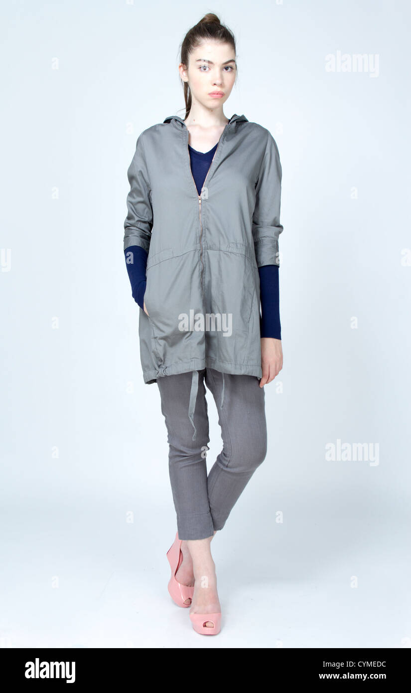 Full length fashion model portrait Stock Photo - Alamy