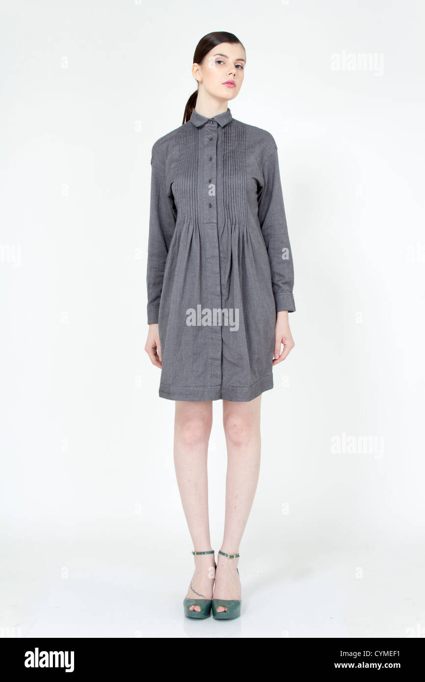 Full length fashion model portrait Stock Photo - Alamy