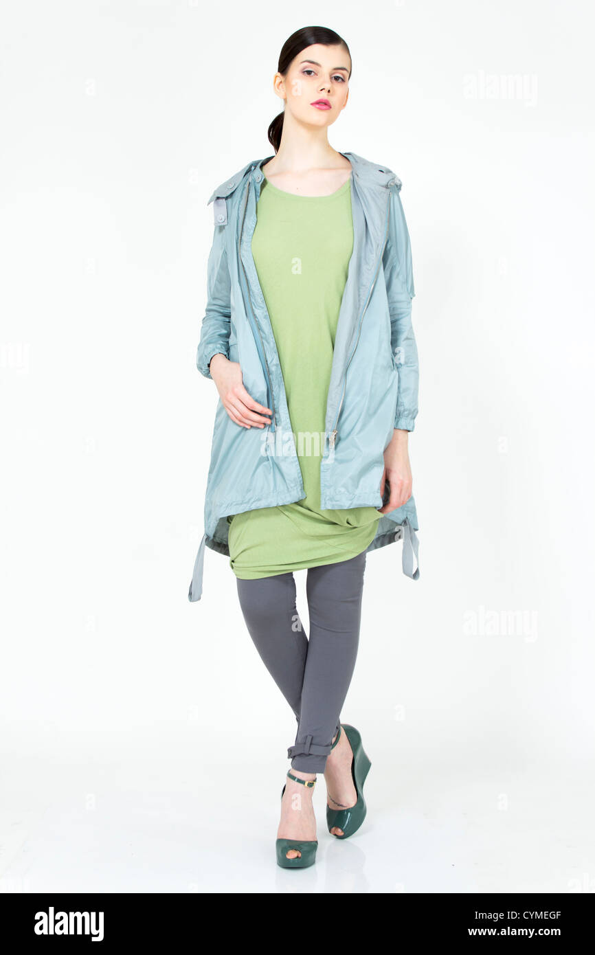 Full length fashion model portrait Stock Photo - Alamy