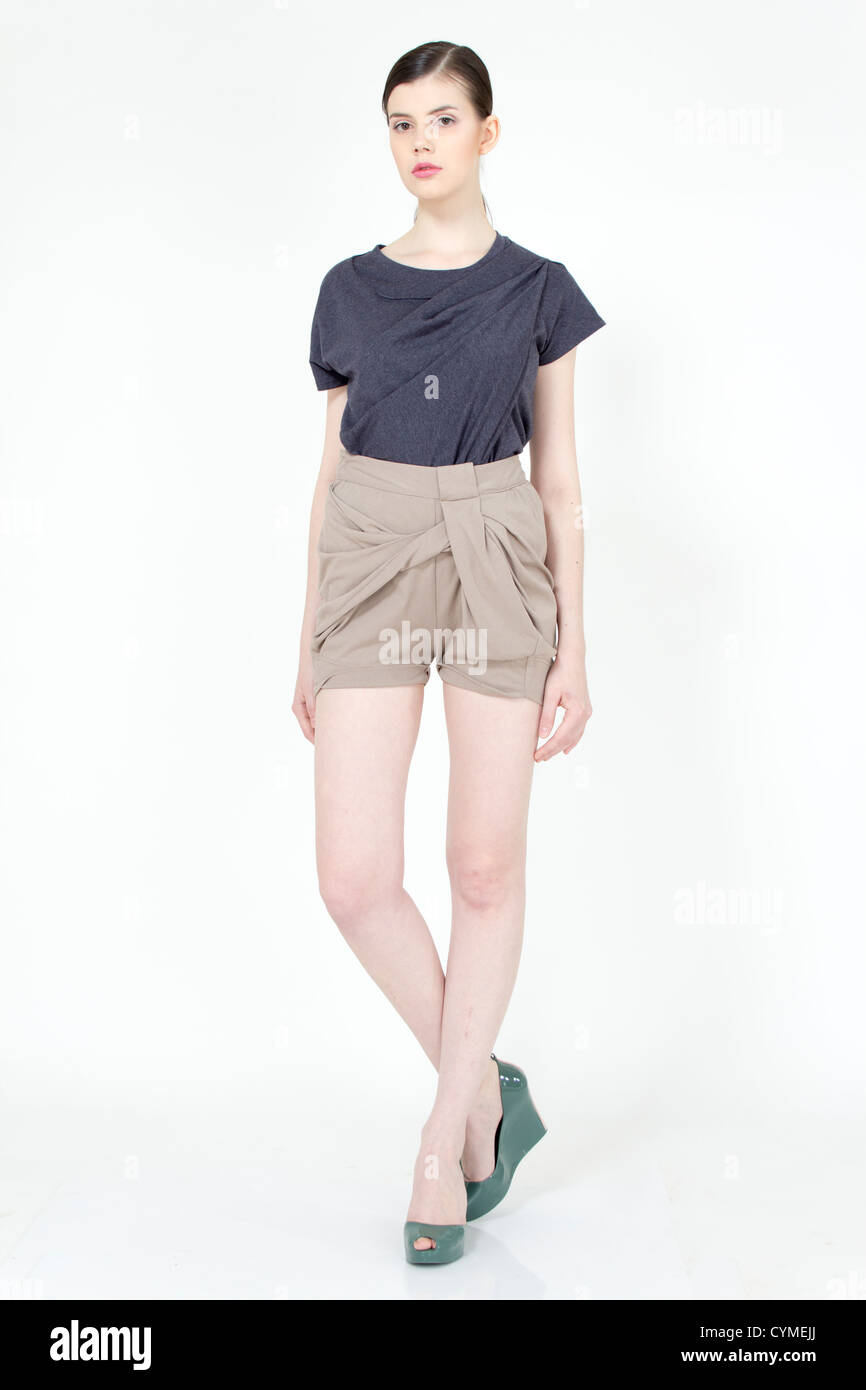 Full length fashion model portrait Stock Photo - Alamy