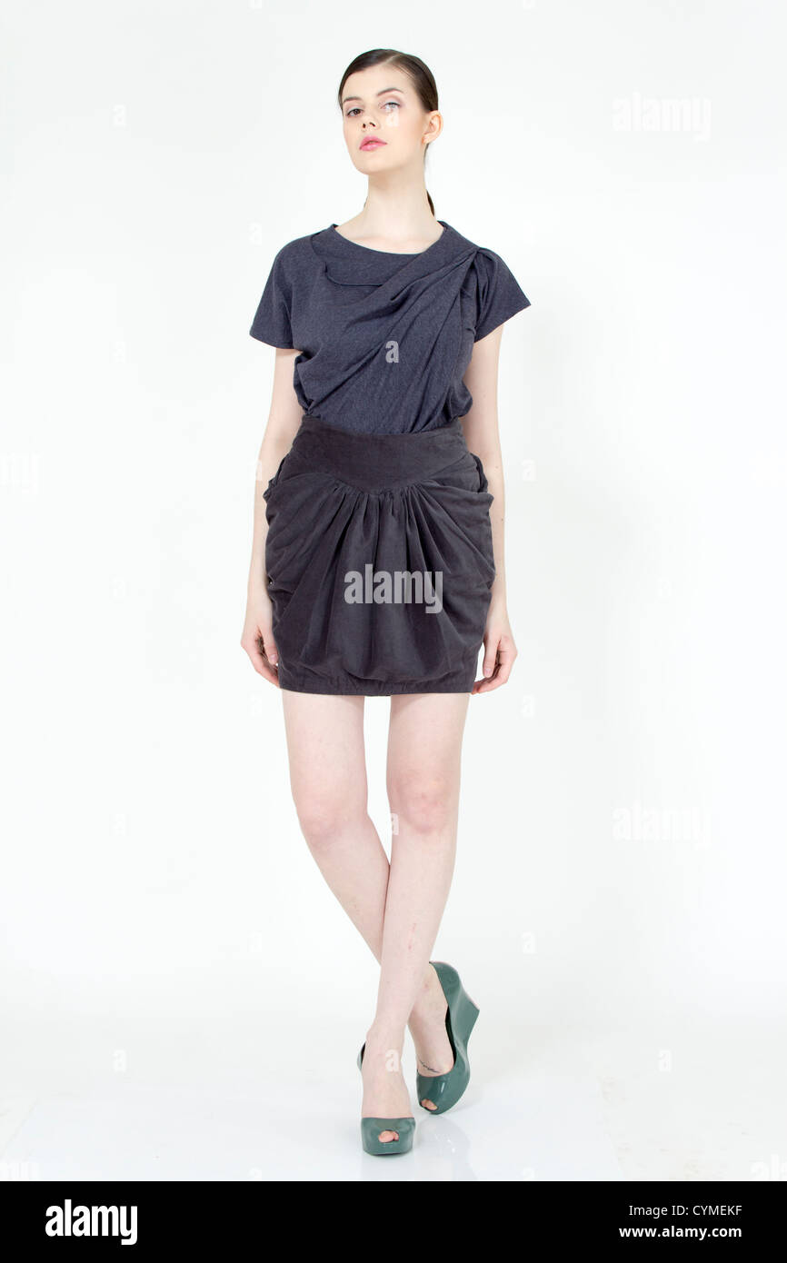 Full length fashion model portrait Stock Photo - Alamy