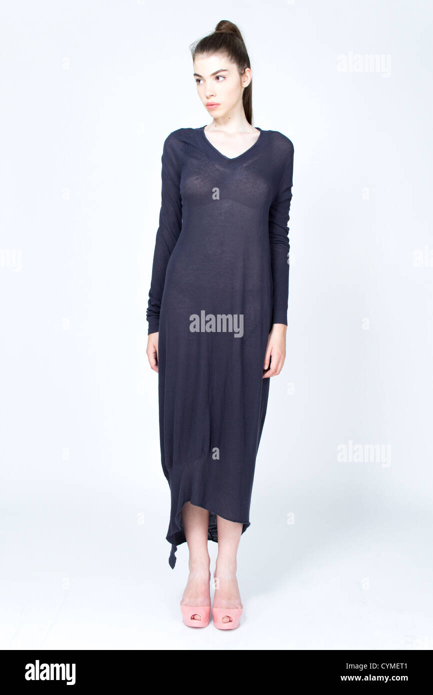 Full length fashion model portrait Stock Photo - Alamy