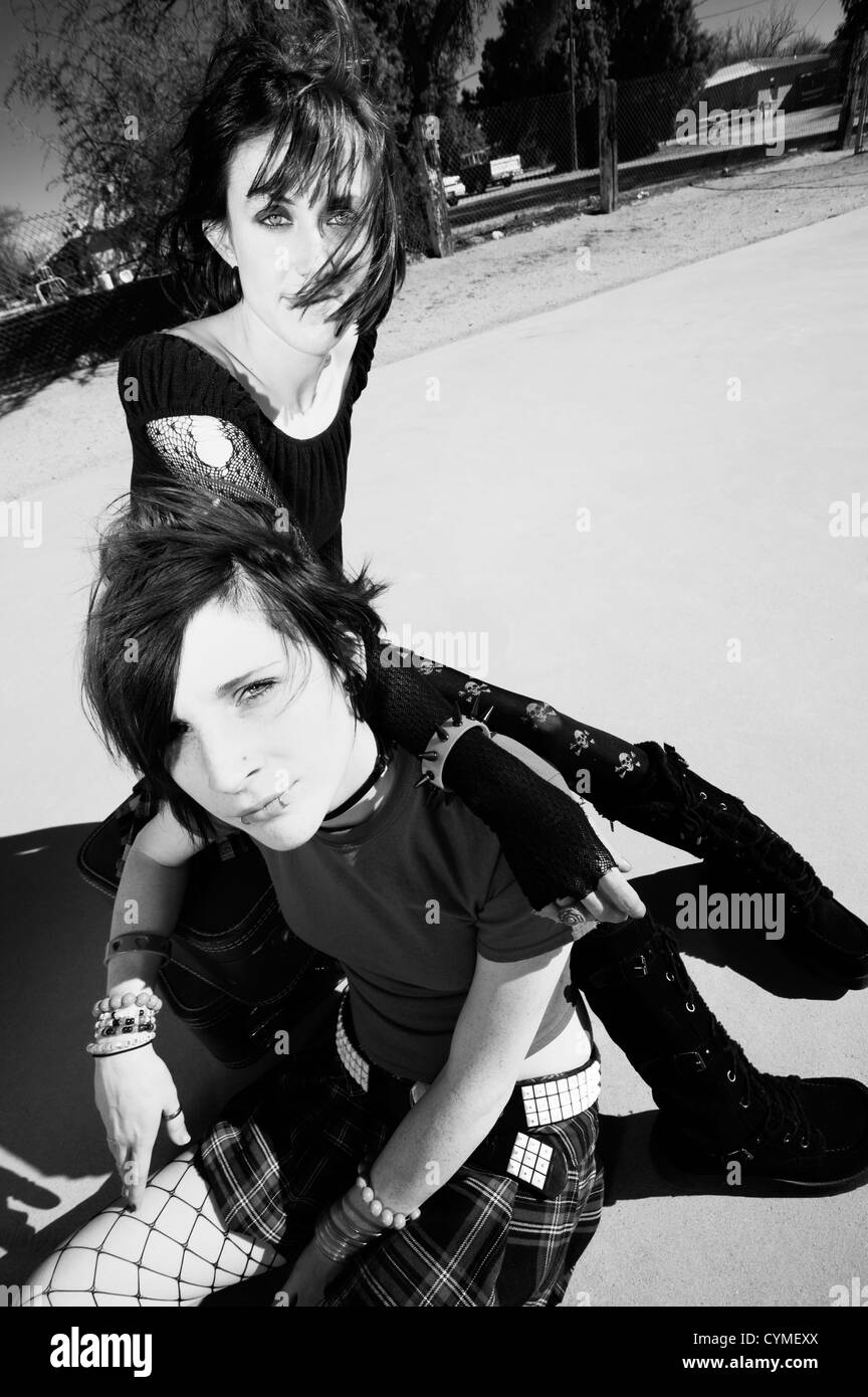 Punk girls hi-res stock photography and images - Alamy