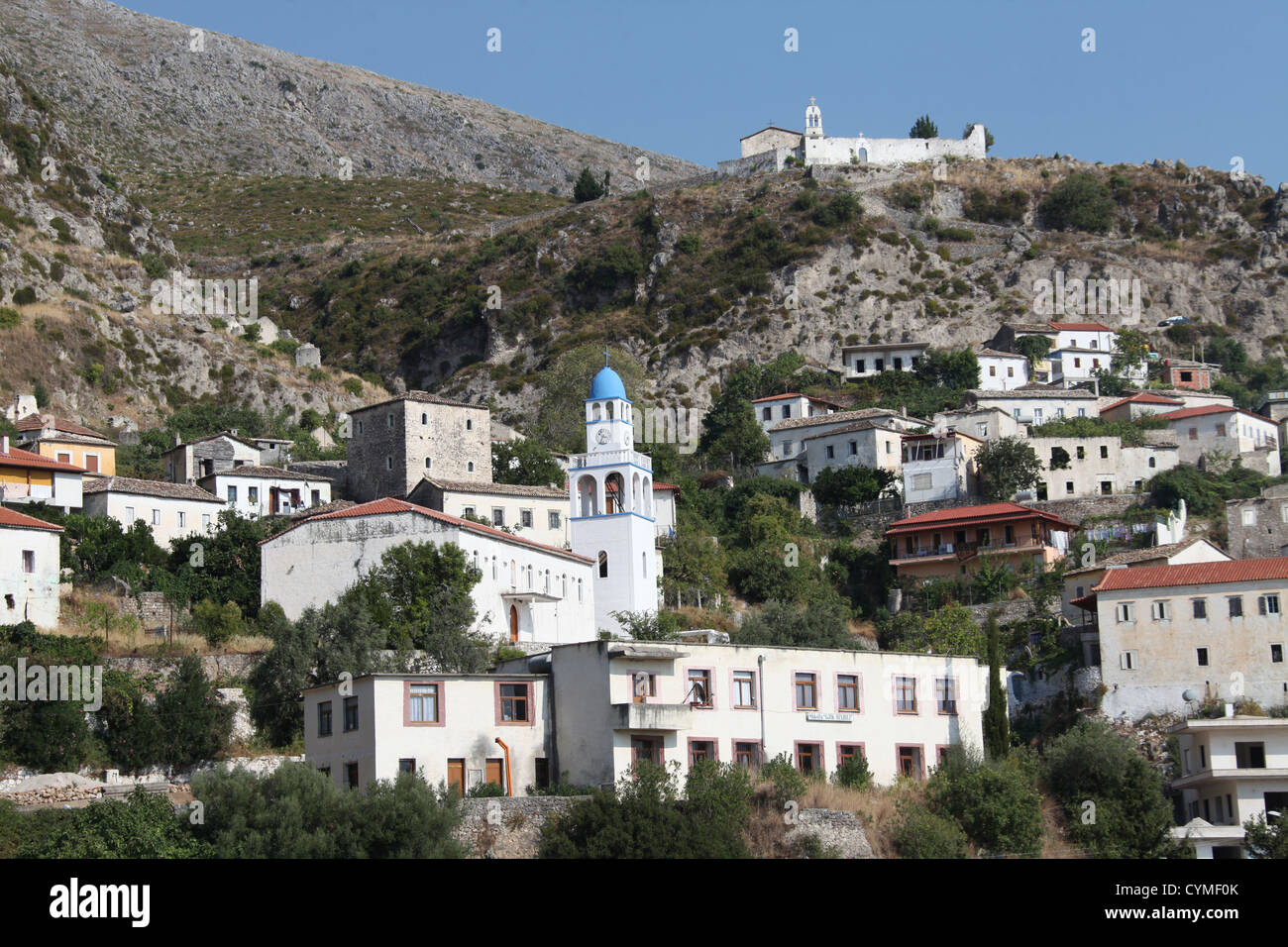 Dhermi monastery hi-res stock photography and images - Alamy