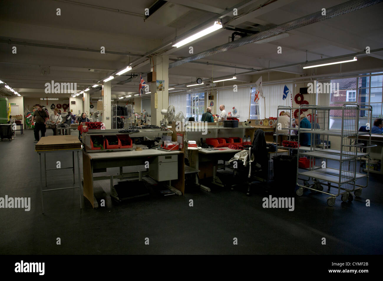 Poppy factory royal wreaths hi-res stock photography and images - Alamy