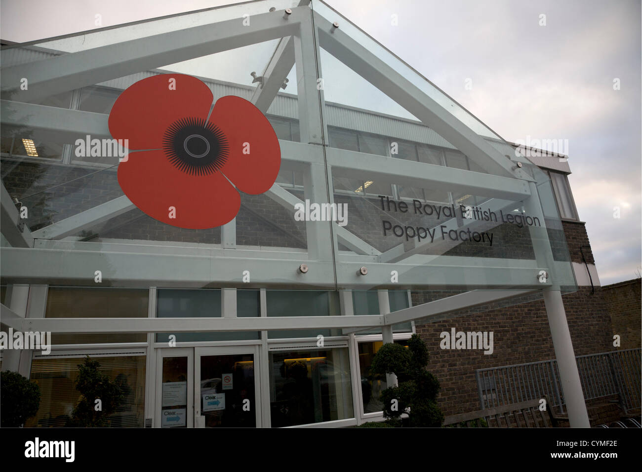 7th November 2012. London UK. The Poppy factory situated in Surrey ...