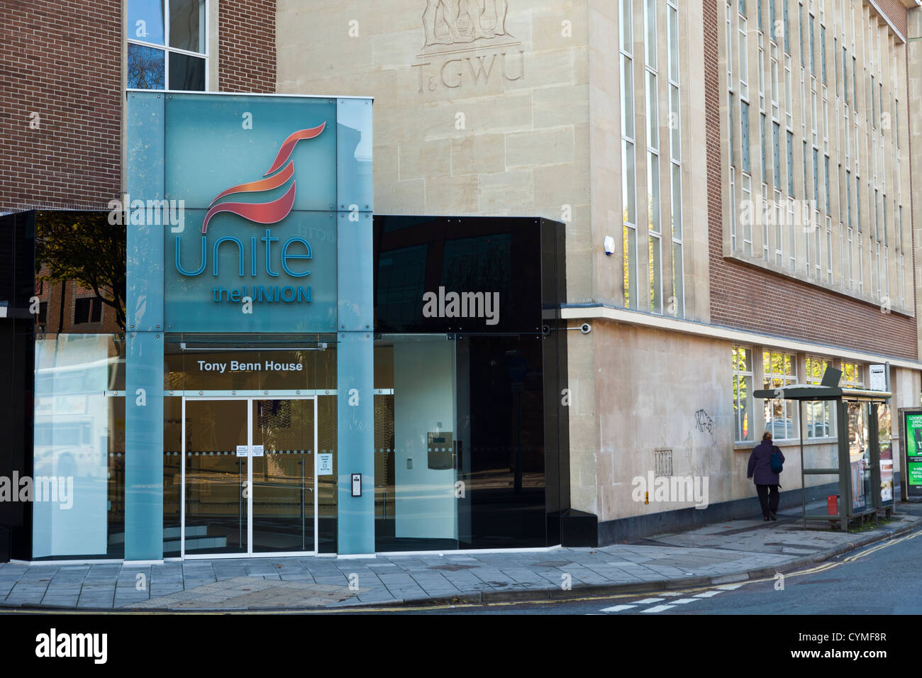 UNITE the union local headquarters building named "Tony Benn House ...