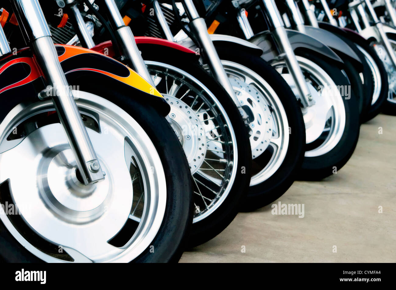 Detail shots of motorcycles Stock Photo - Alamy