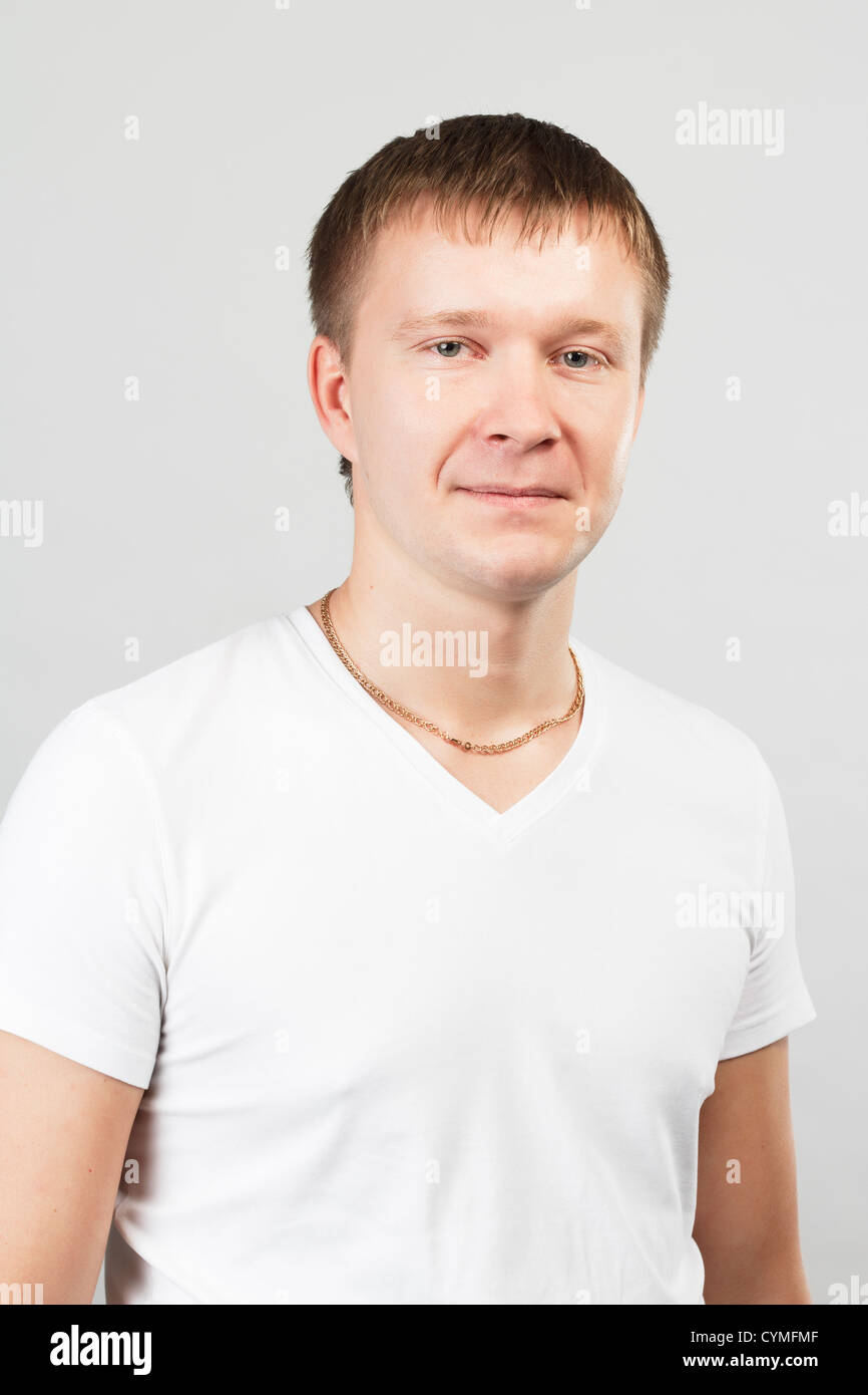 Corporate portrait of a man employee of a big company Stock Photo - Alamy
