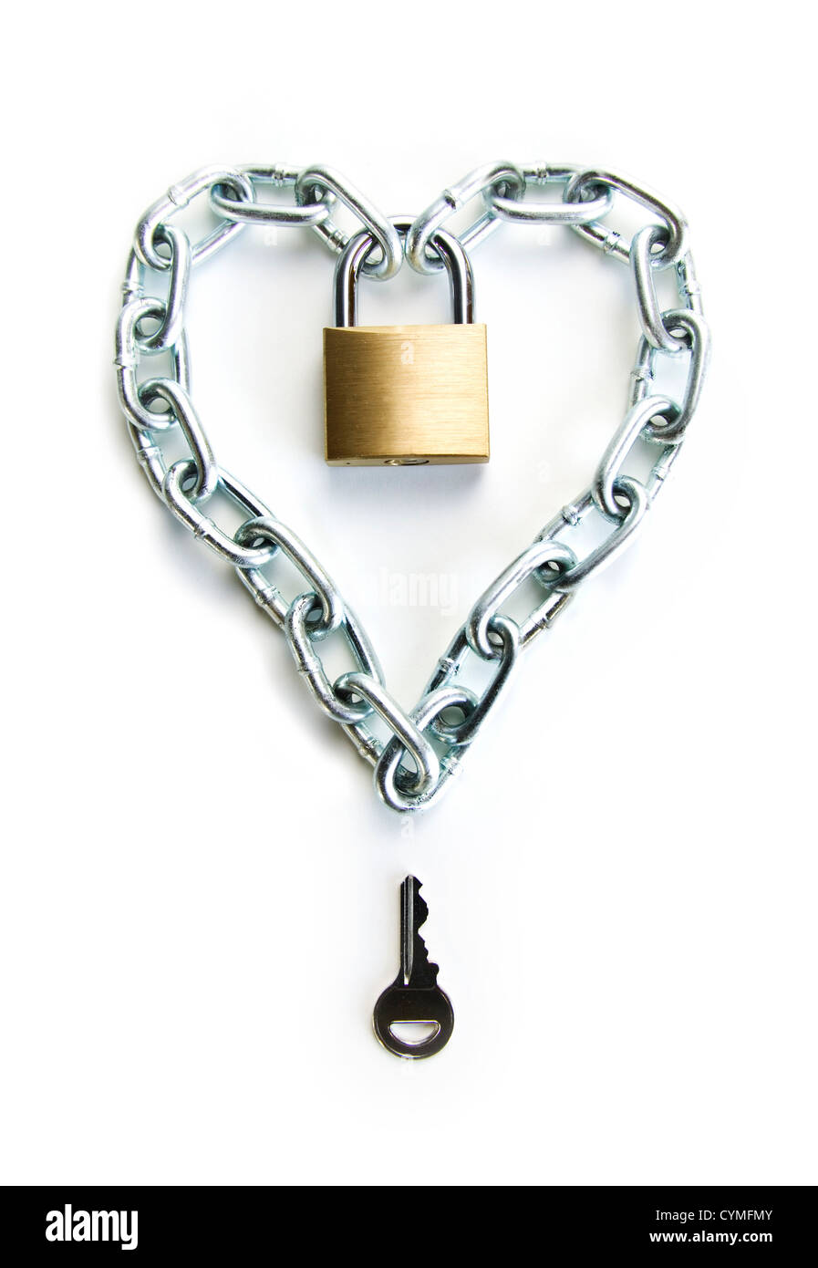 Heart shaped key and lock hi-res stock photography and images - Alamy