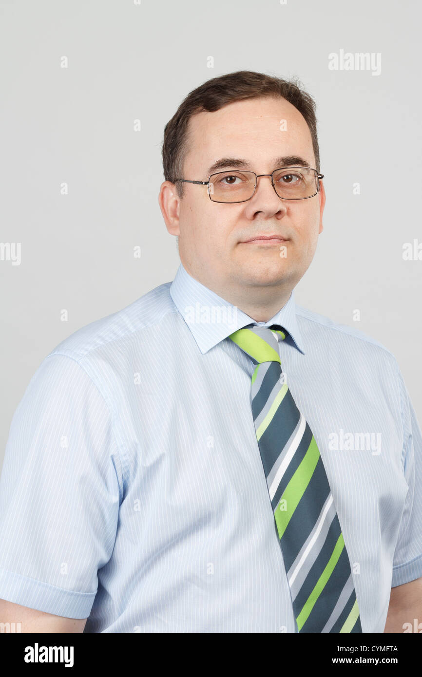Corporate portrait of a man employee of a big company Stock Photo - Alamy