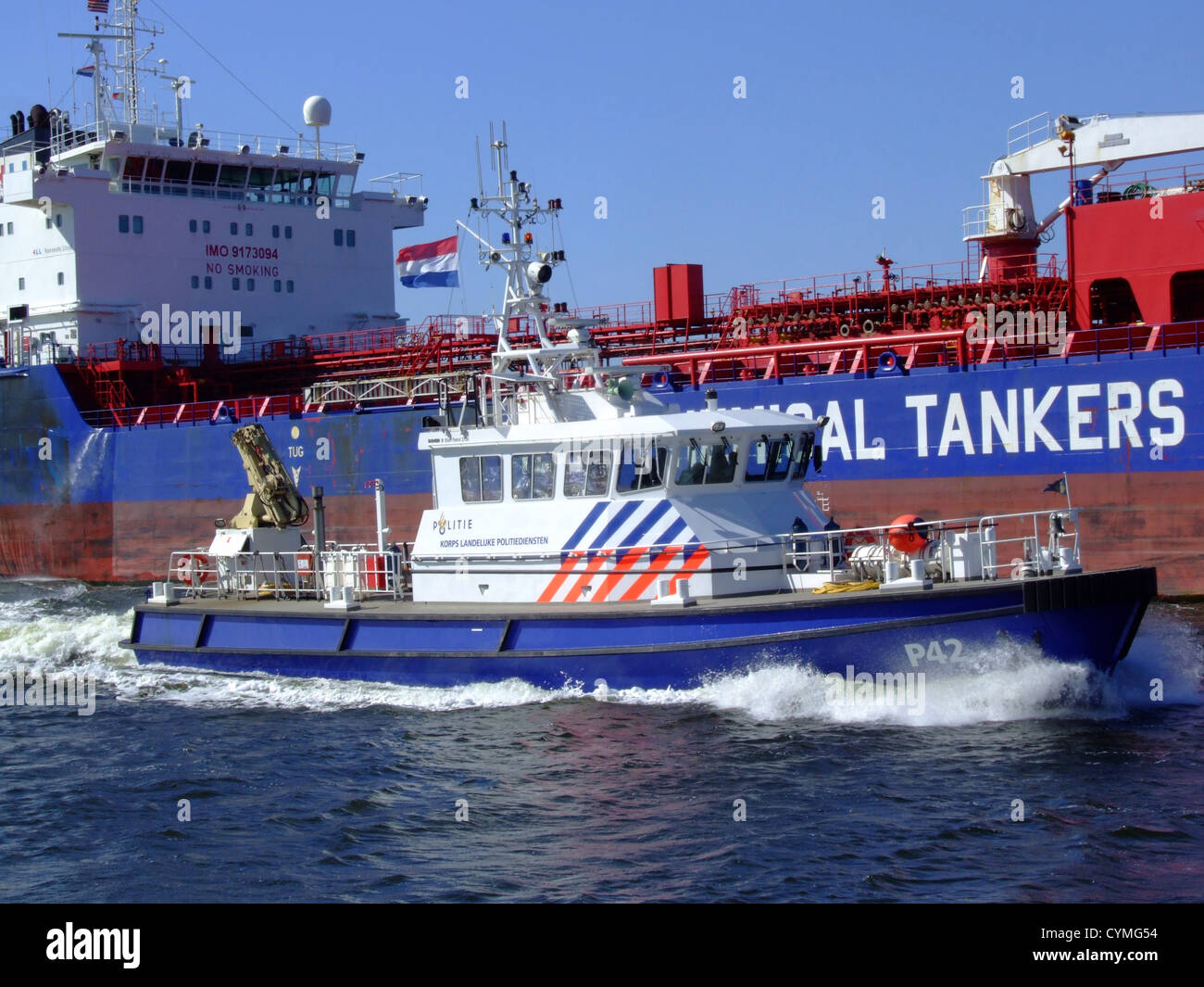 Police boats in the Netherlands Stock Photo - Alamy