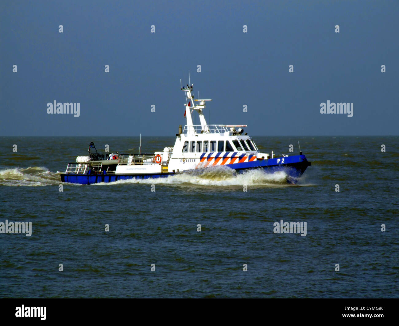Police boats in the Netherlands Stock Photo - Alamy