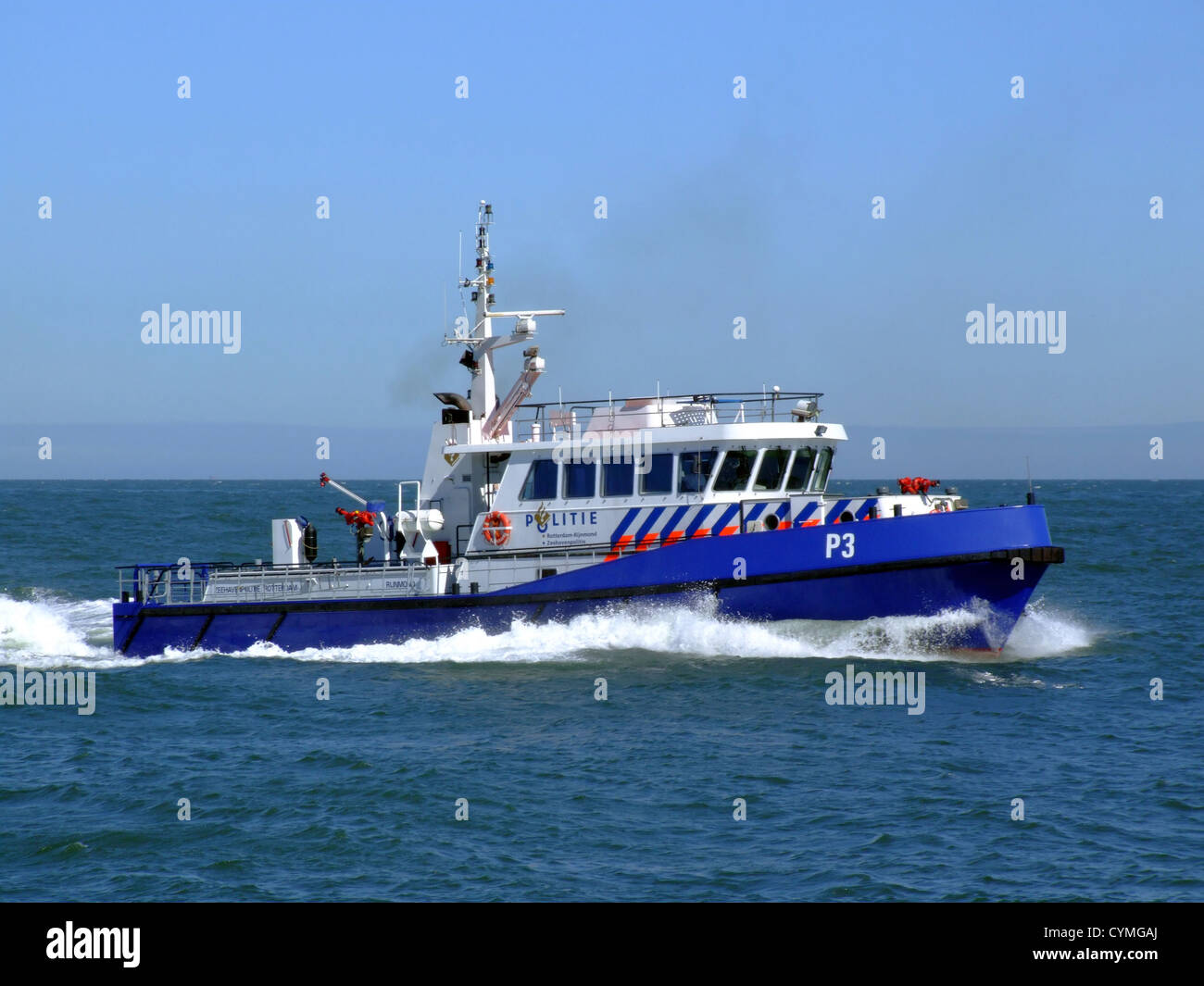 Police boats in the Netherlands Stock Photo - Alamy