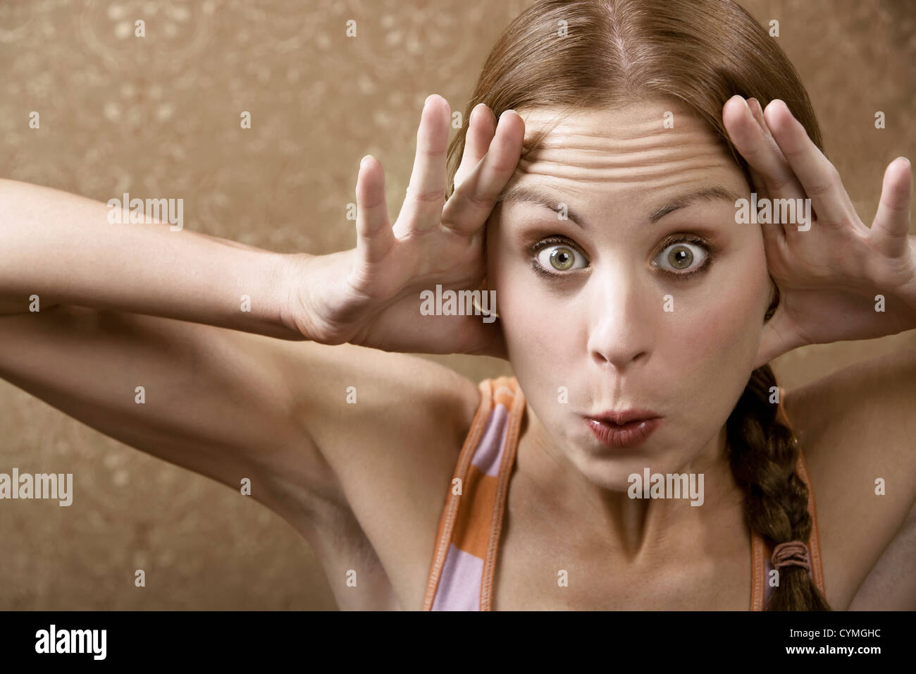 Suspicious lady hi-res stock photography and images - Alamy