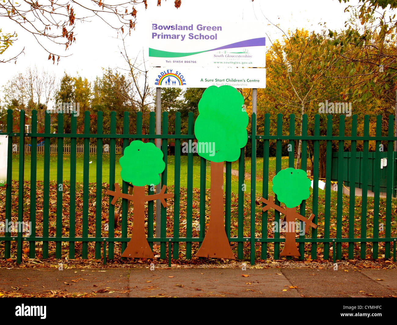 Bowsland green Primary school sign Stock Photo - Alamy Bowsland green Primary school sign Stock Photo - Alamy