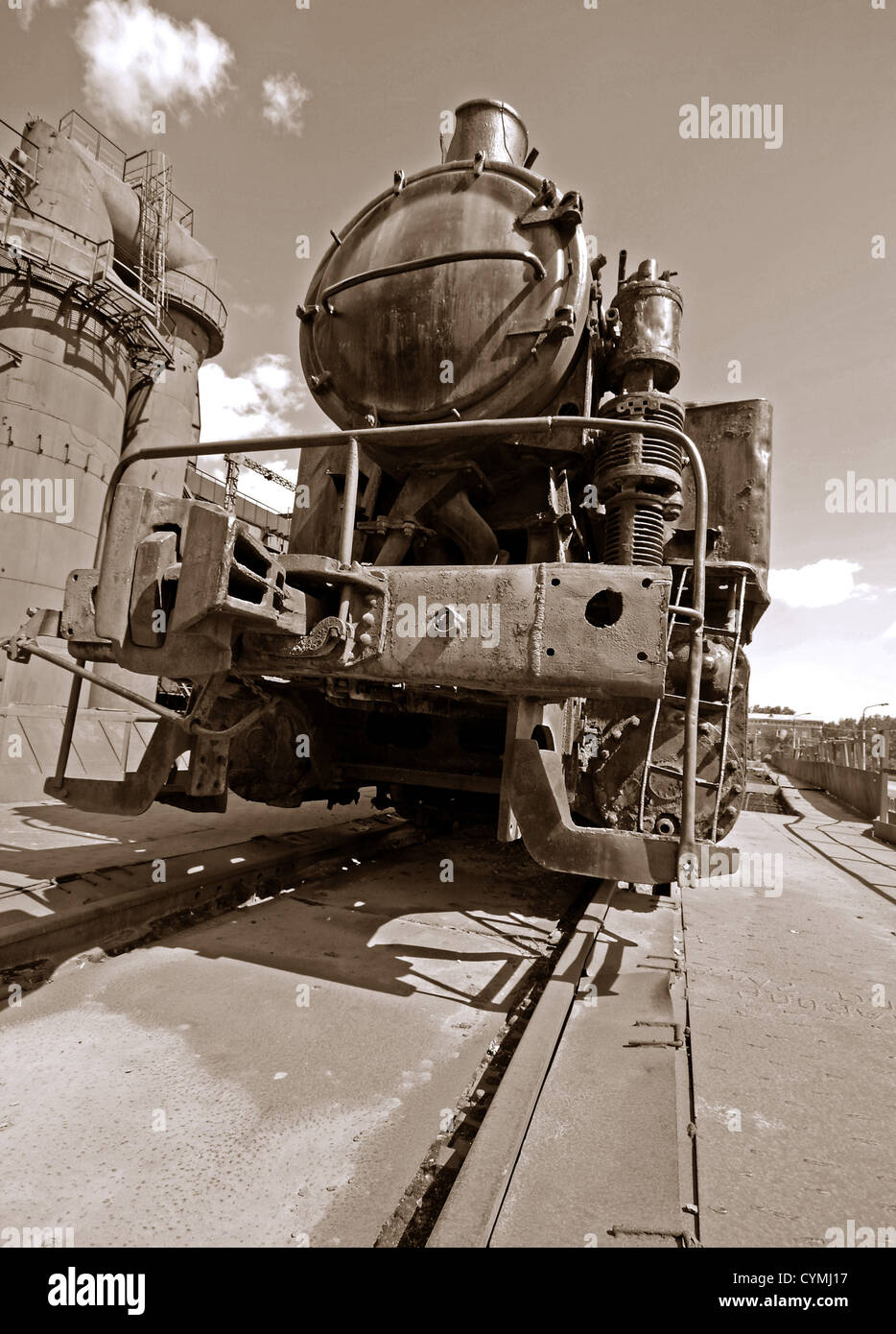 Steam locomotive with coal car hi-res stock photography and images - Alamy