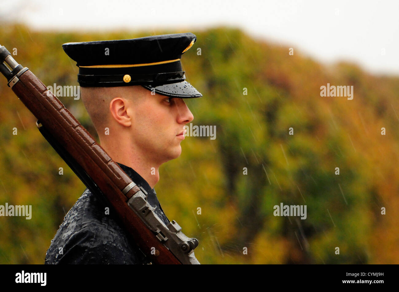 Spc. Brett Hyde, Tomb Sentinel, 3d U.S. Infantry Regiment (The Old ...