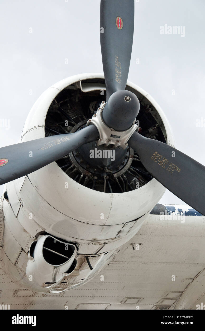 Catalina Flying Boat and Propellers Stock Photo - Alamy