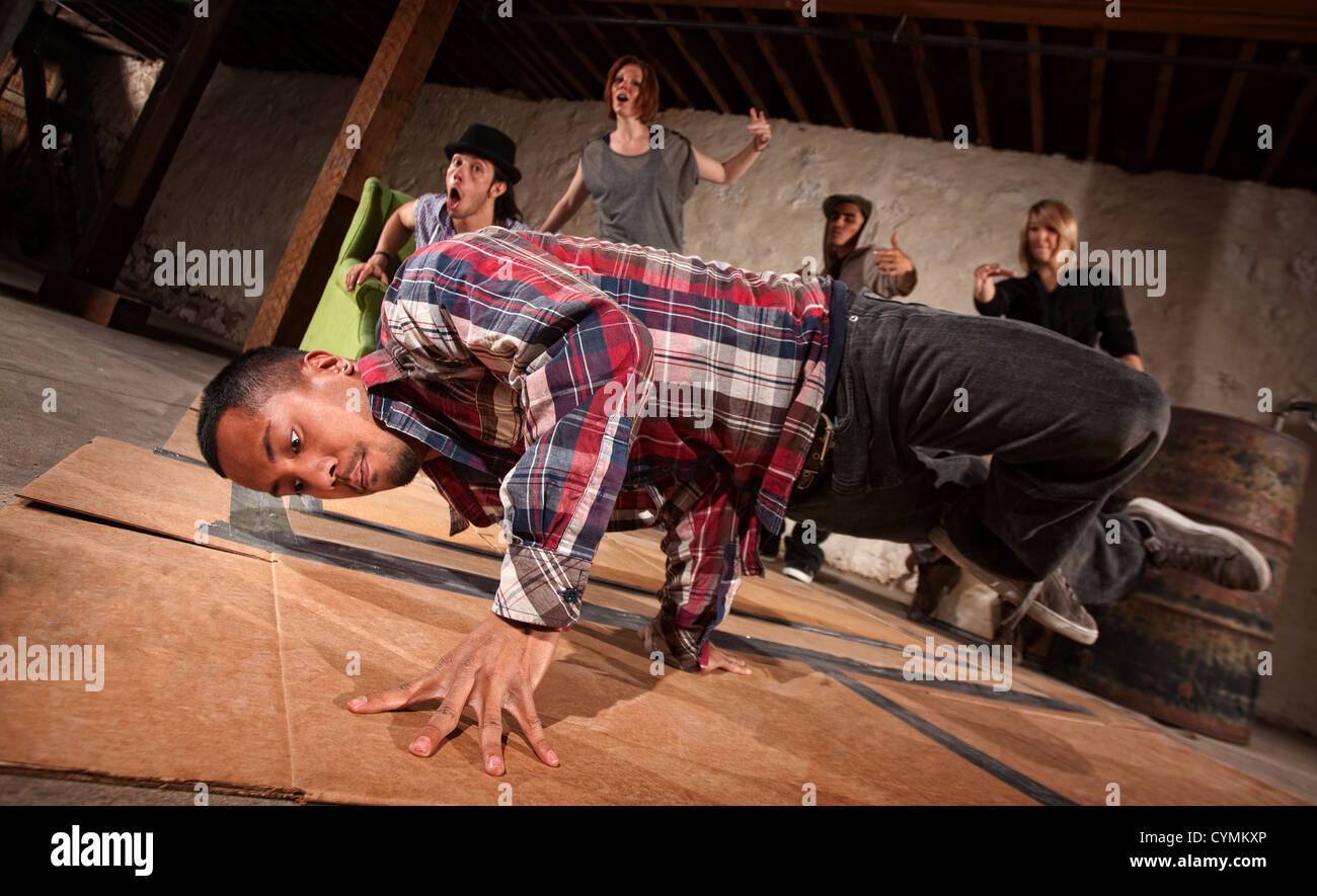 Female hip hop dancer performing hi-res stock photography and images ...