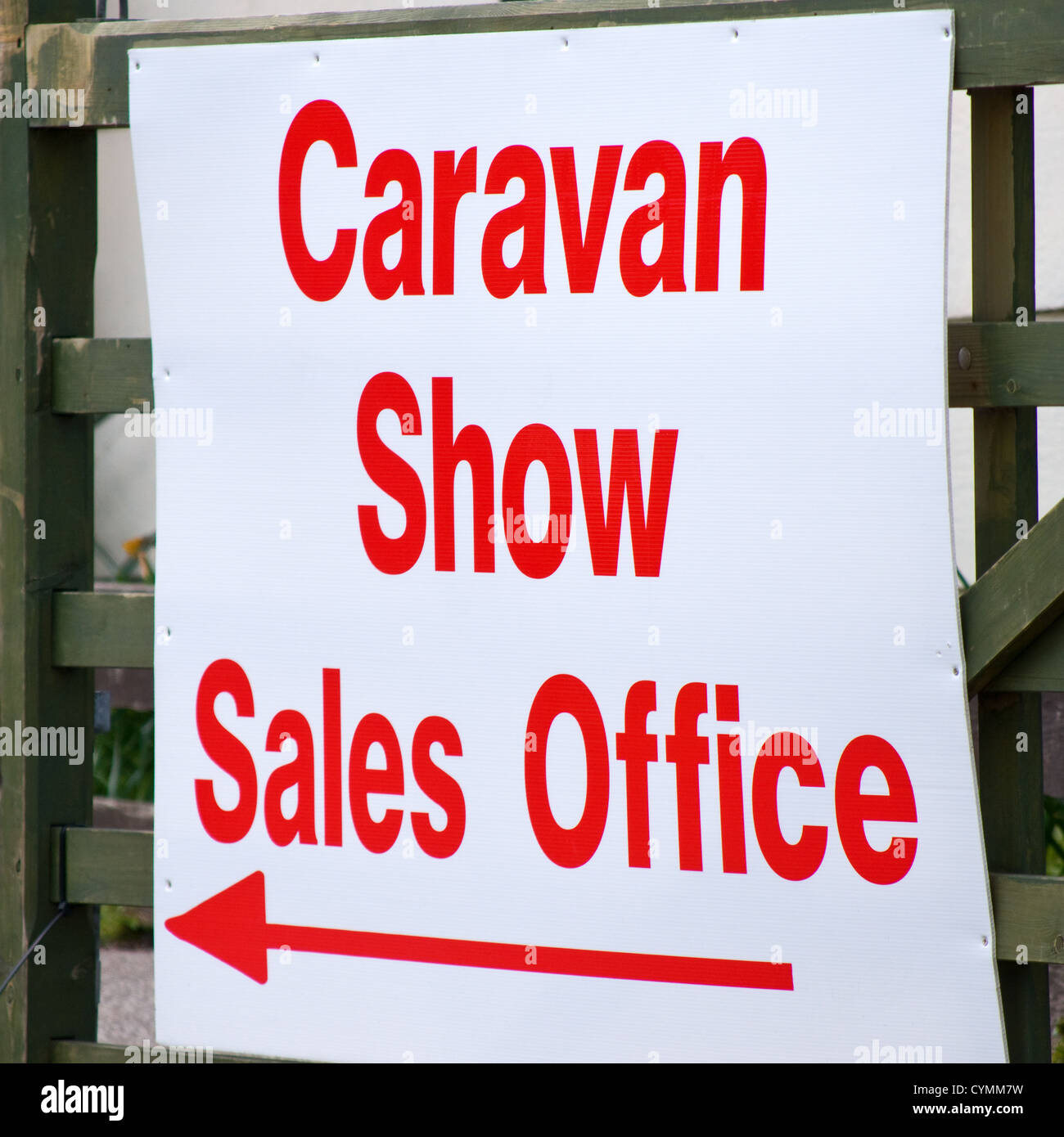 Caravan sign caravan logo hi-res stock photography and images - Alamy