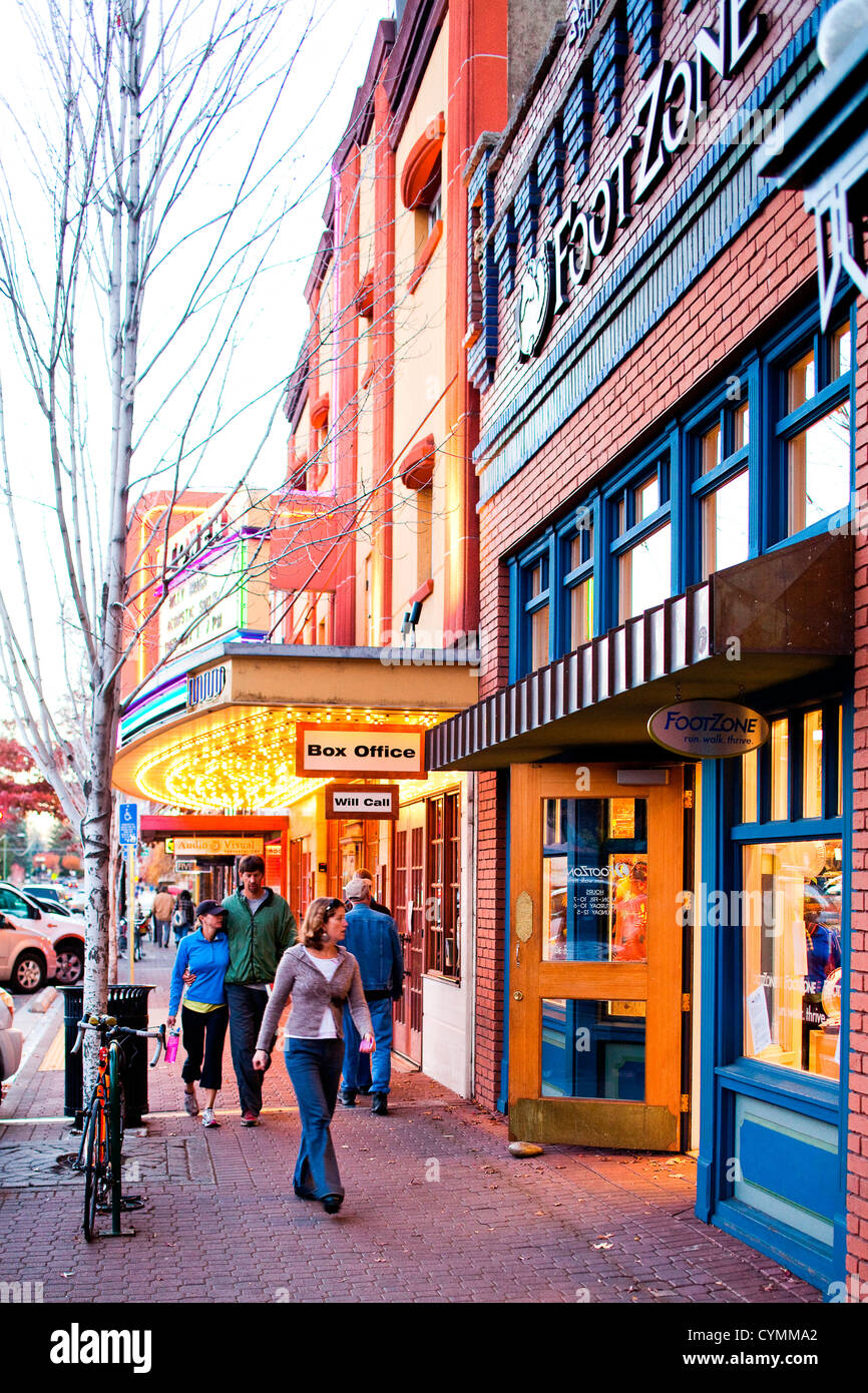 Bend oregon downtown hi-res stock photography and images - Alamy