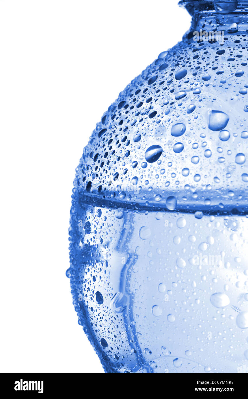 bottle of fresh cool water with drops Stock Photo - Alamy