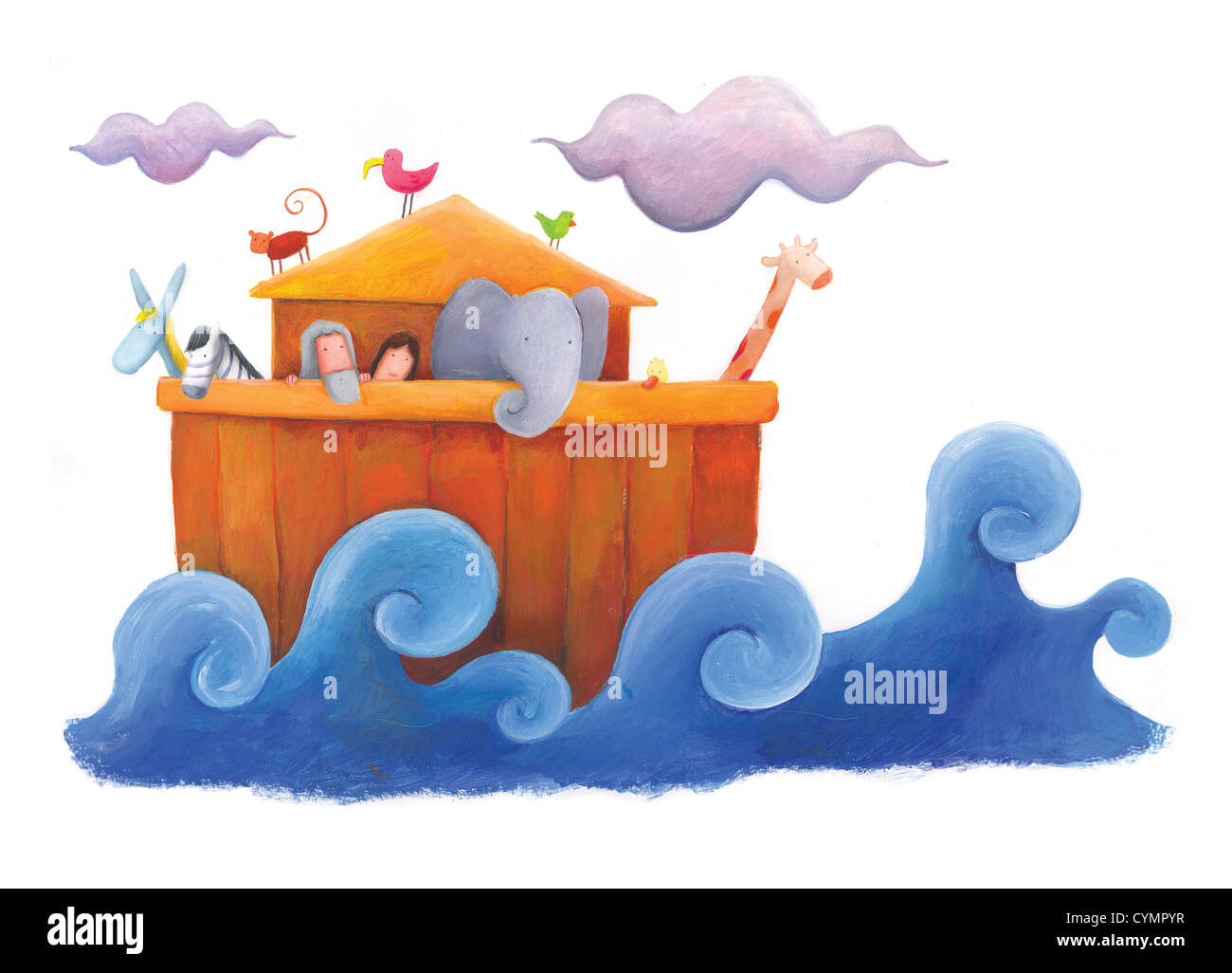 Noah ark flood hi-res stock photography and images - Alamy