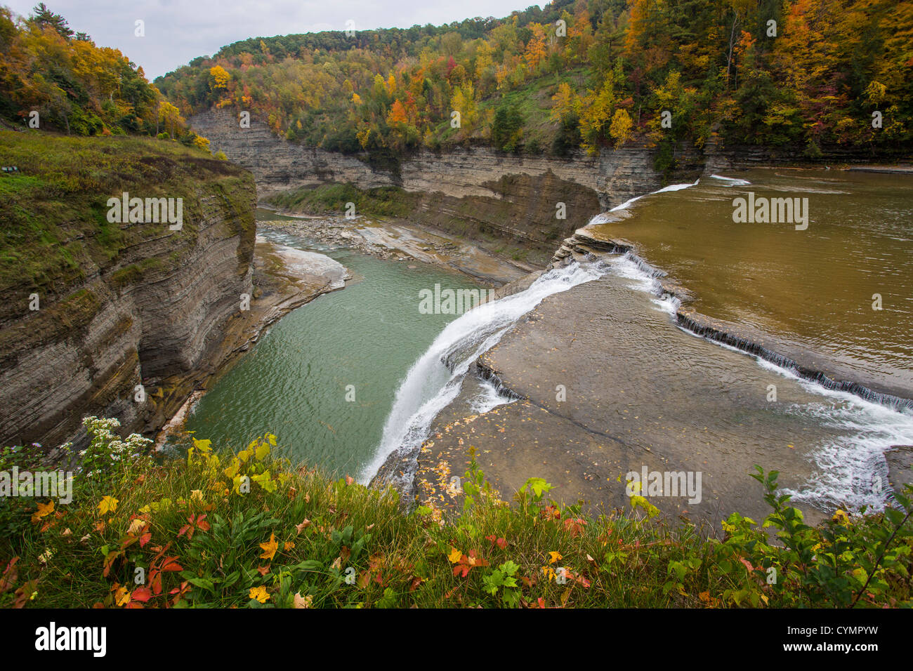 Letchworth state park autumn hi-res stock photography and images - Alamy