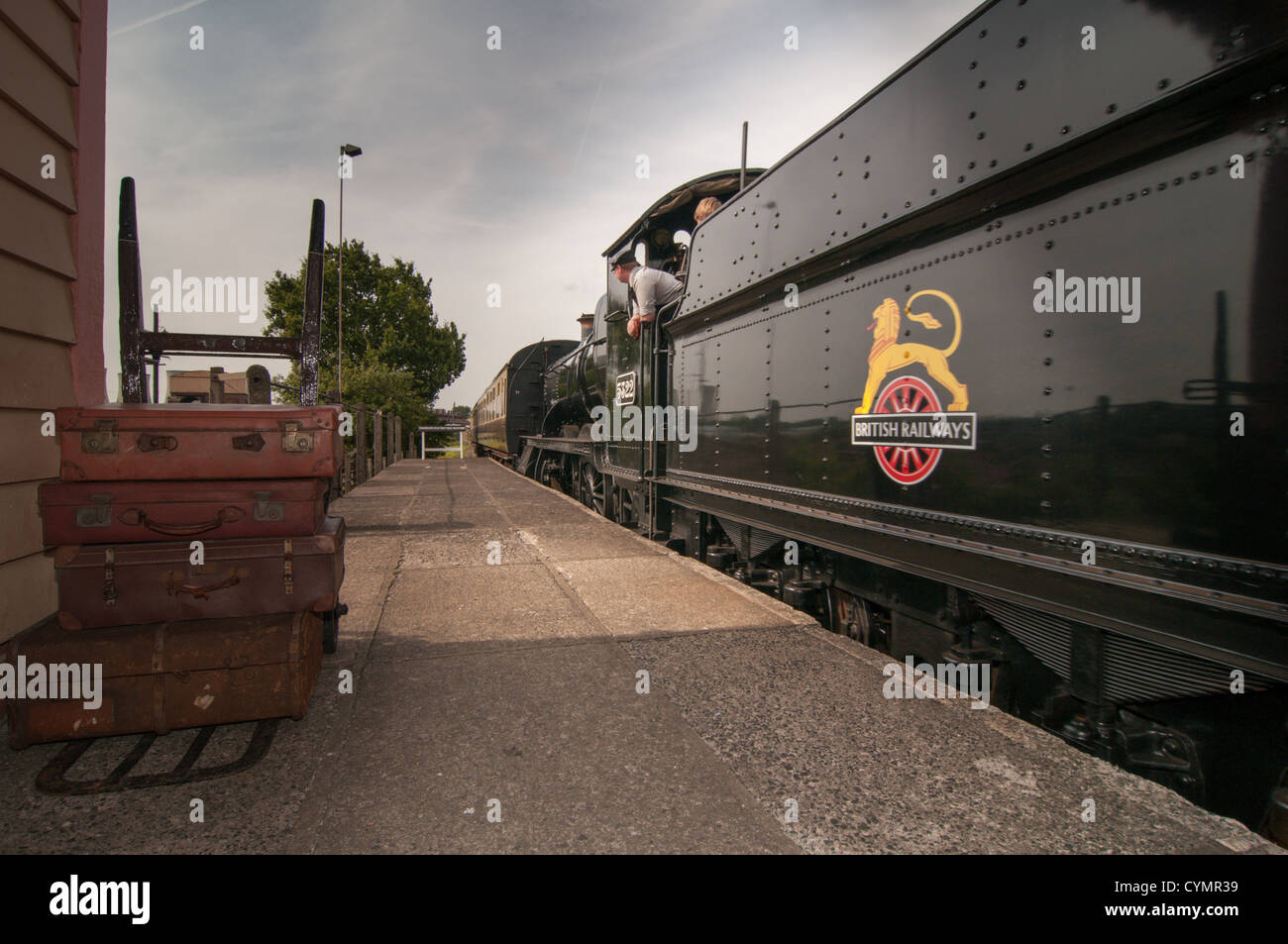 Steam engine in reverse hi-res stock photography and images - Alamy