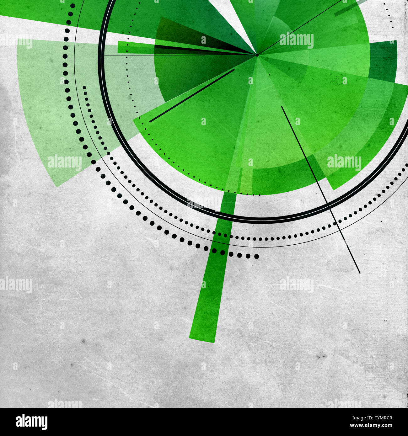 Old paper background with green abstract design Stock Photo - Alamy