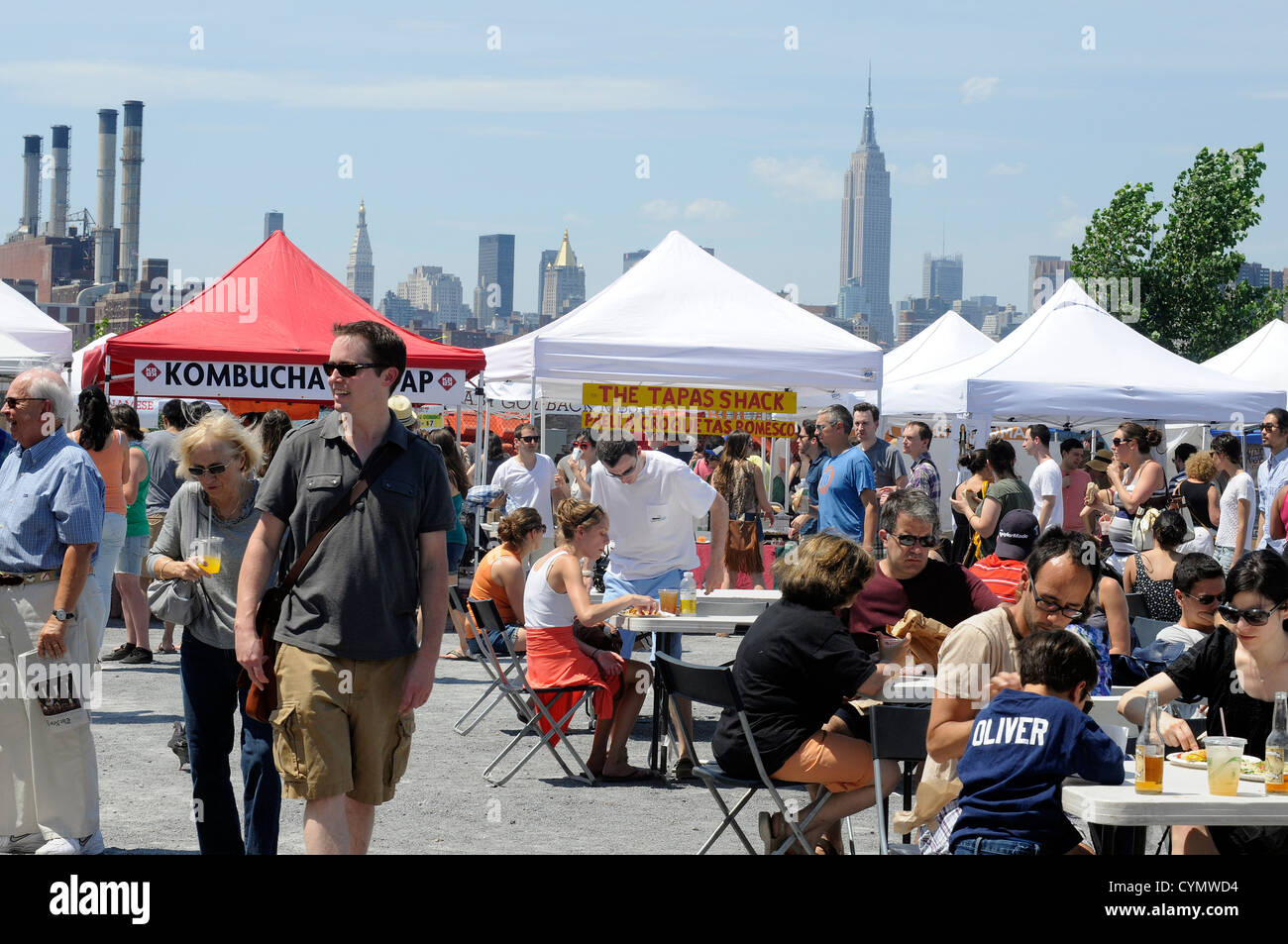 The Smorgasburg local food market in Williamsburg has fast become a ...