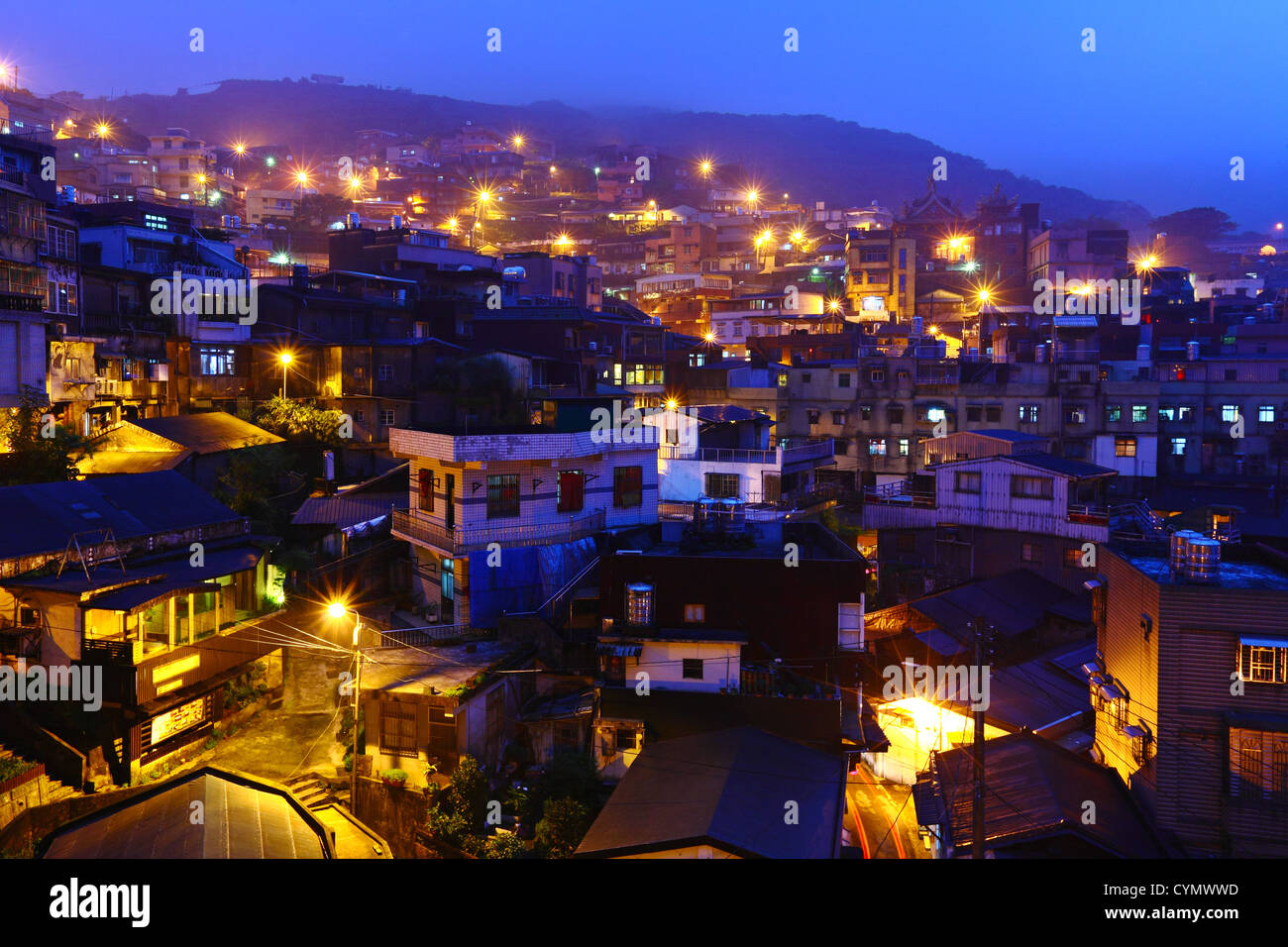 night view in Taiwan Stock Photo - Alamy