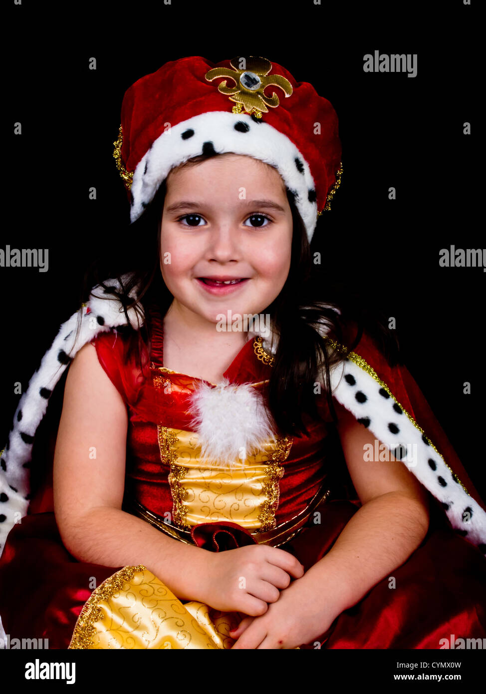 Female dressed as queen hi-res stock photography and images - Alamy