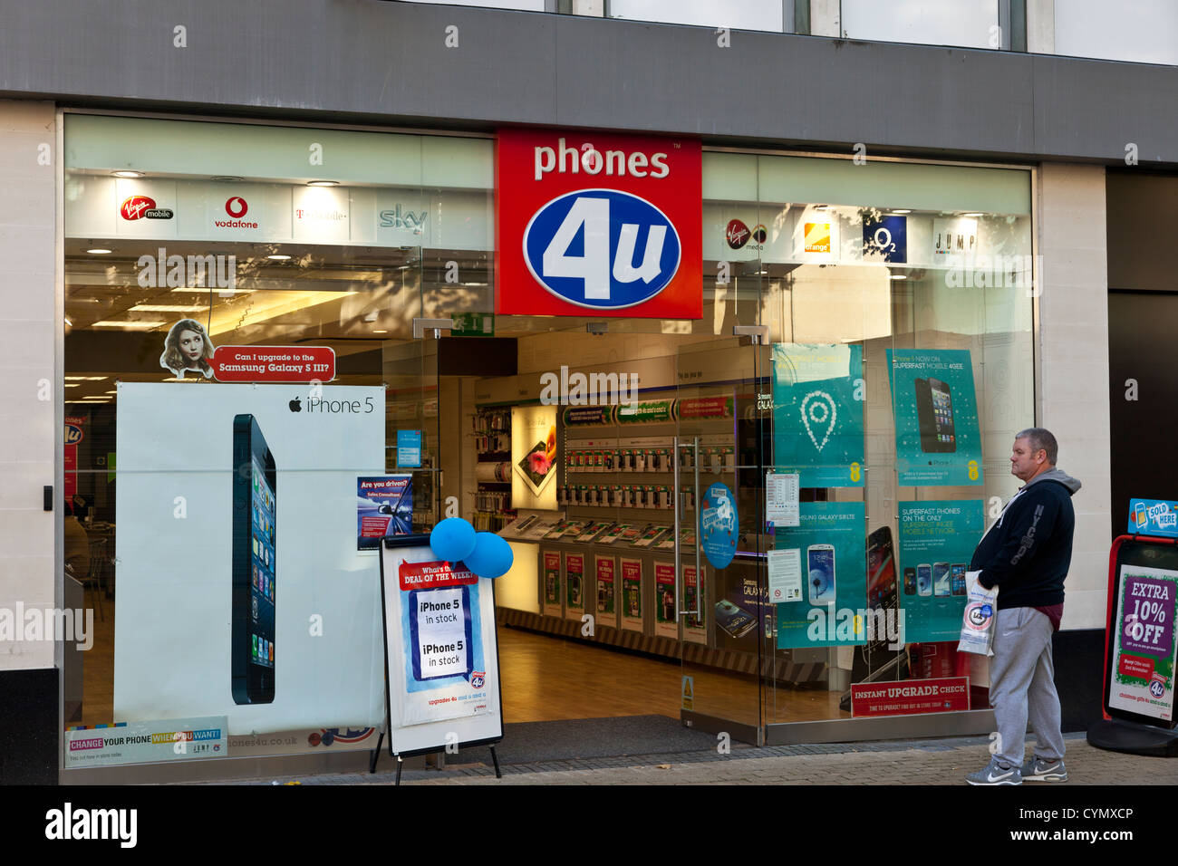 phones 4U retail outlet shop premises, Bristol city center location ...